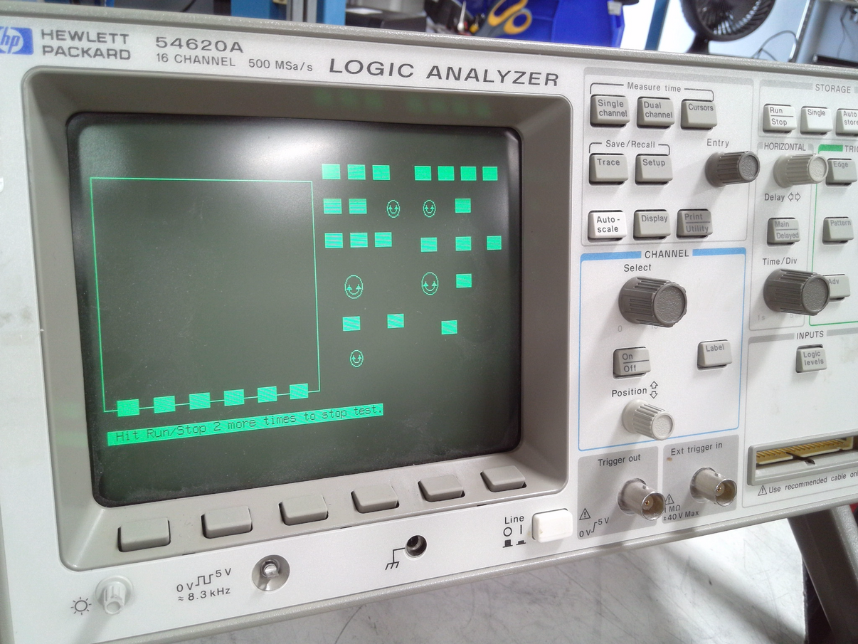 HP 54620A 16 Channel 500 MSa / S Logic Analyzer – NTC Tech