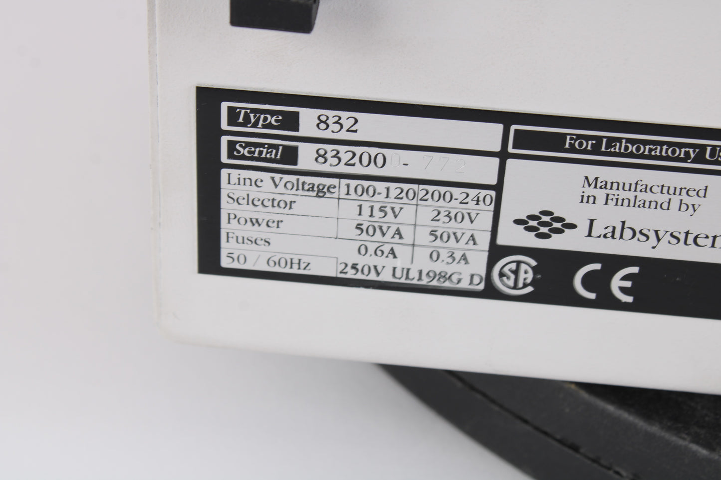 Lab Systems Titertek Type 832 Multi-Drop 384 Microplate Dispenser – NTC Tech