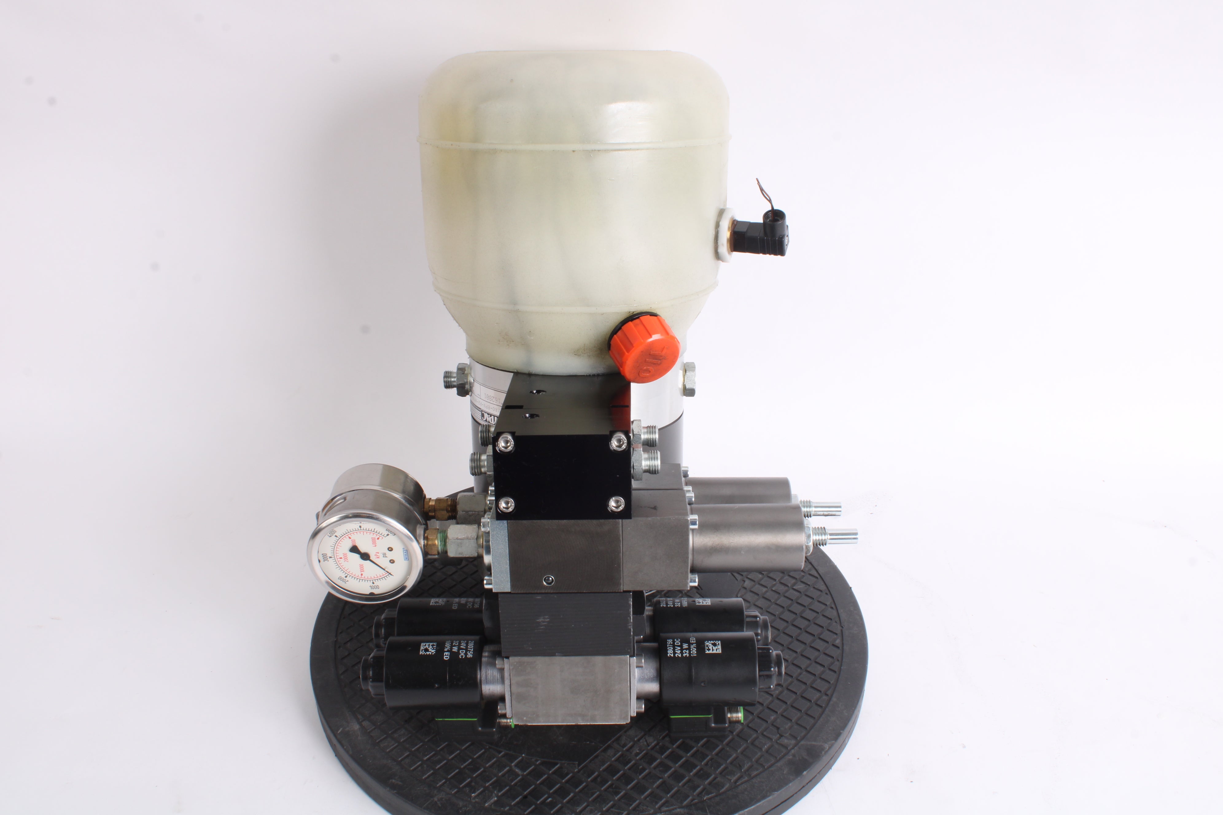 Heypac GX80-BPV-R2-MKH2 Hydraulic Power Unit W/ 2x W2N43GN-6AB4 Soleno ...