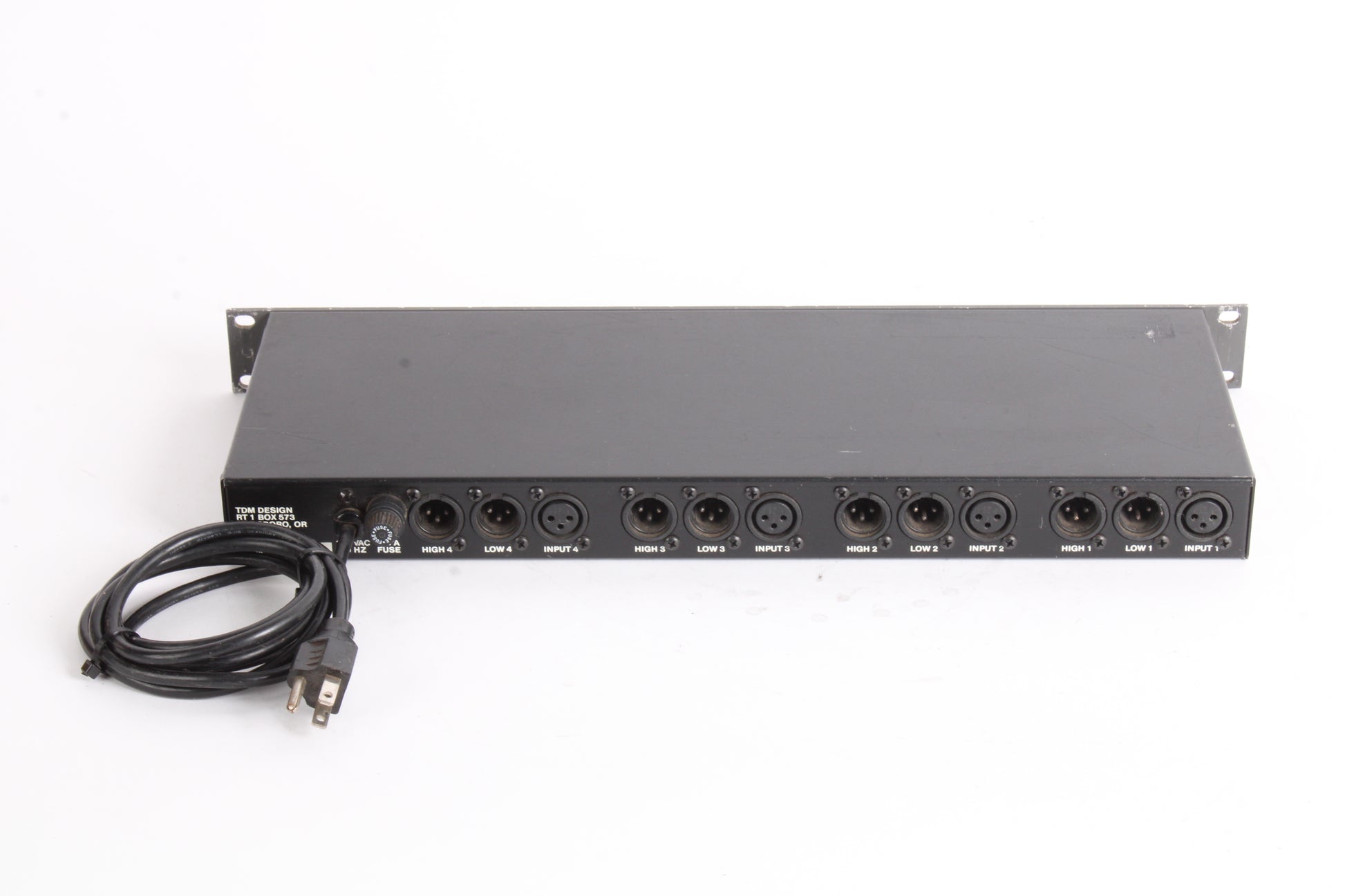 TDM Design 24CX-4 Stereo 3-Way / Quad 2-Way Elecvtronic Crossover – NTC ...