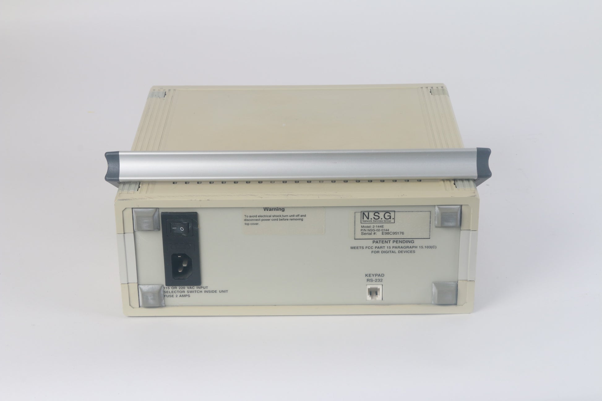 N.S.G Network Services Group 2-144E ISDN-BRI Central Office Emulator R – NTC Tech