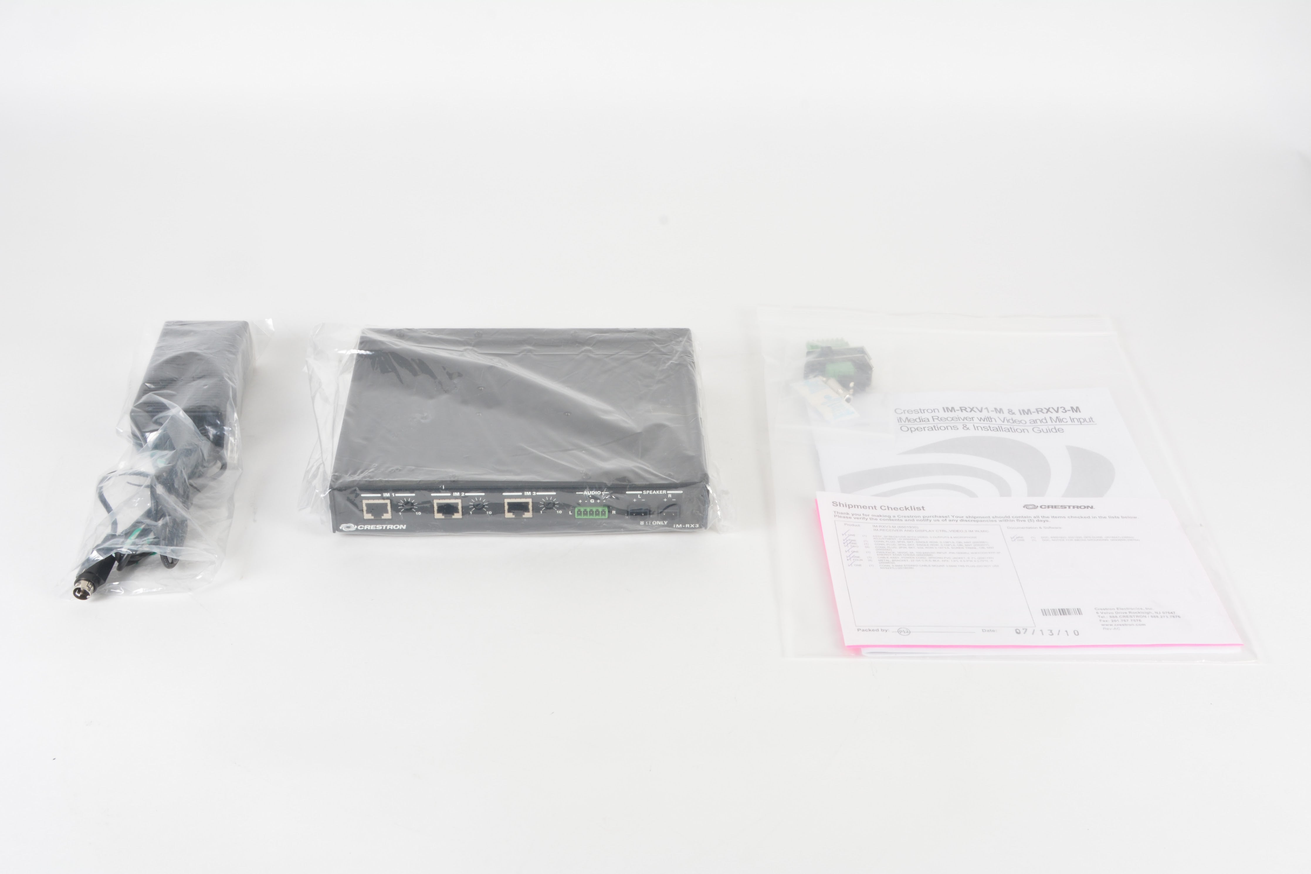 New Open Box Crestron IM-RX3 iMedia Receiver – NTC Tech