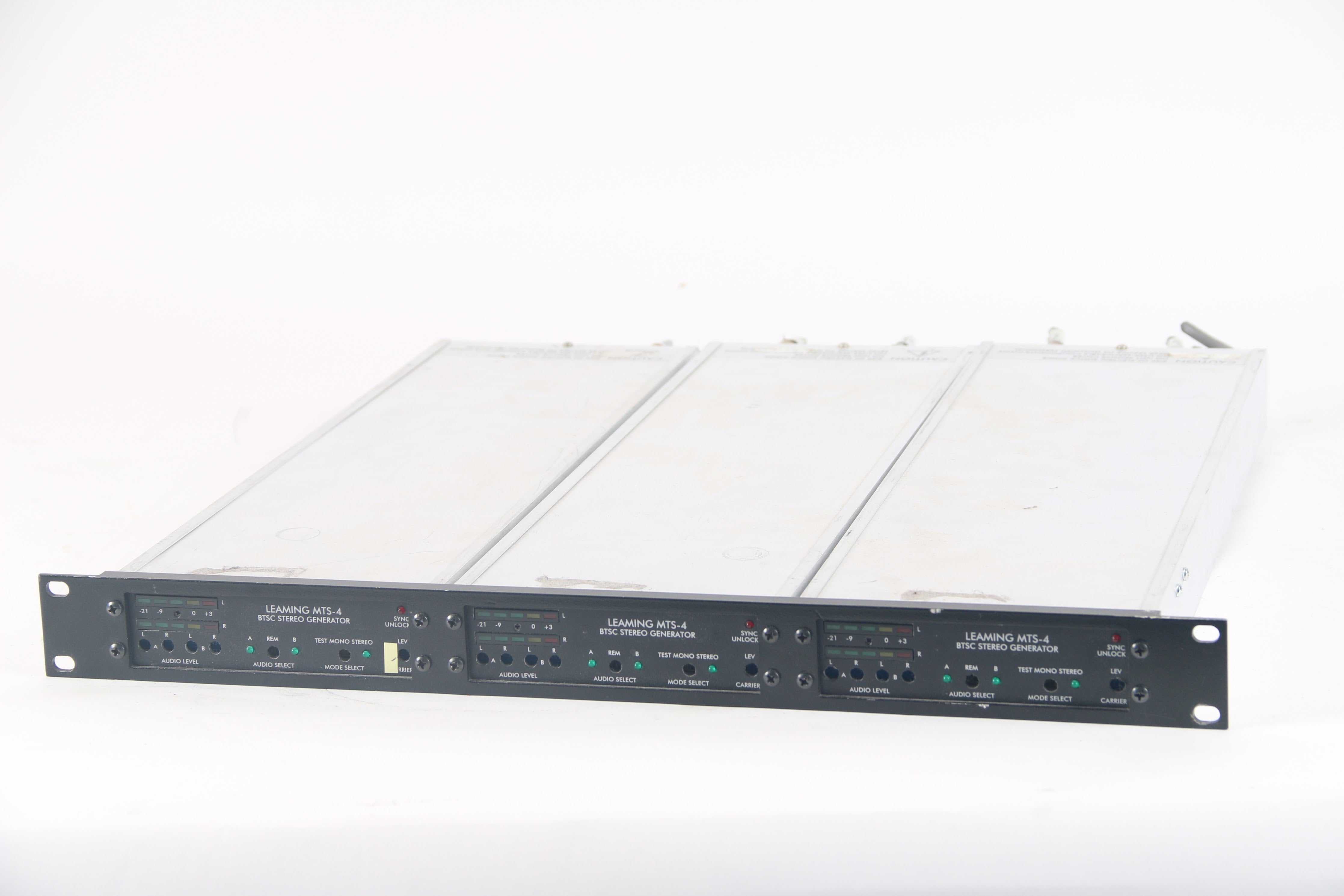 AS IS Lot of 3 Leaming Industries MTS-4 BTSC Stereo Generator With Rac ...