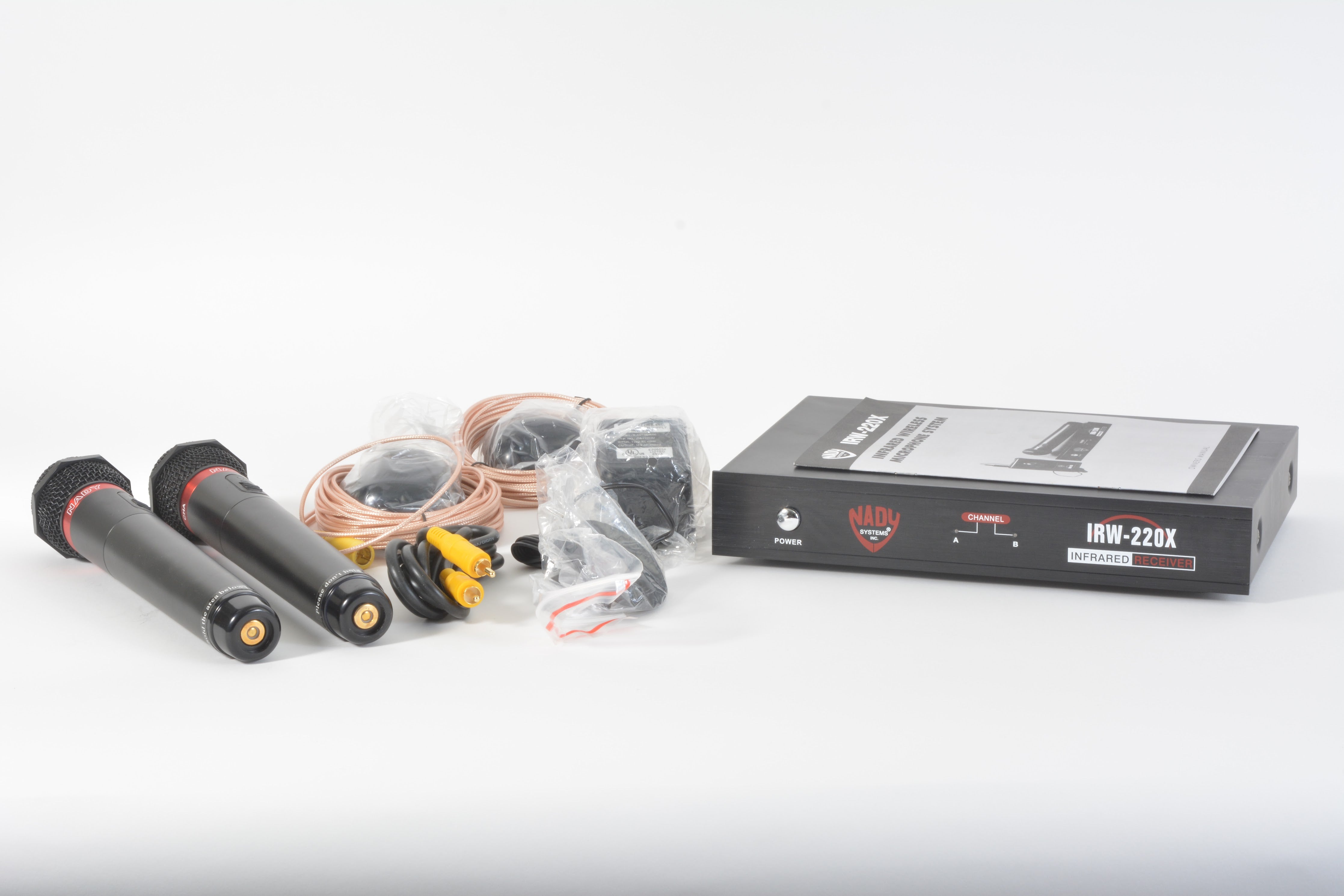 Nady IRW-220X IR Infrared Wireless Microphone System – NTC Tech