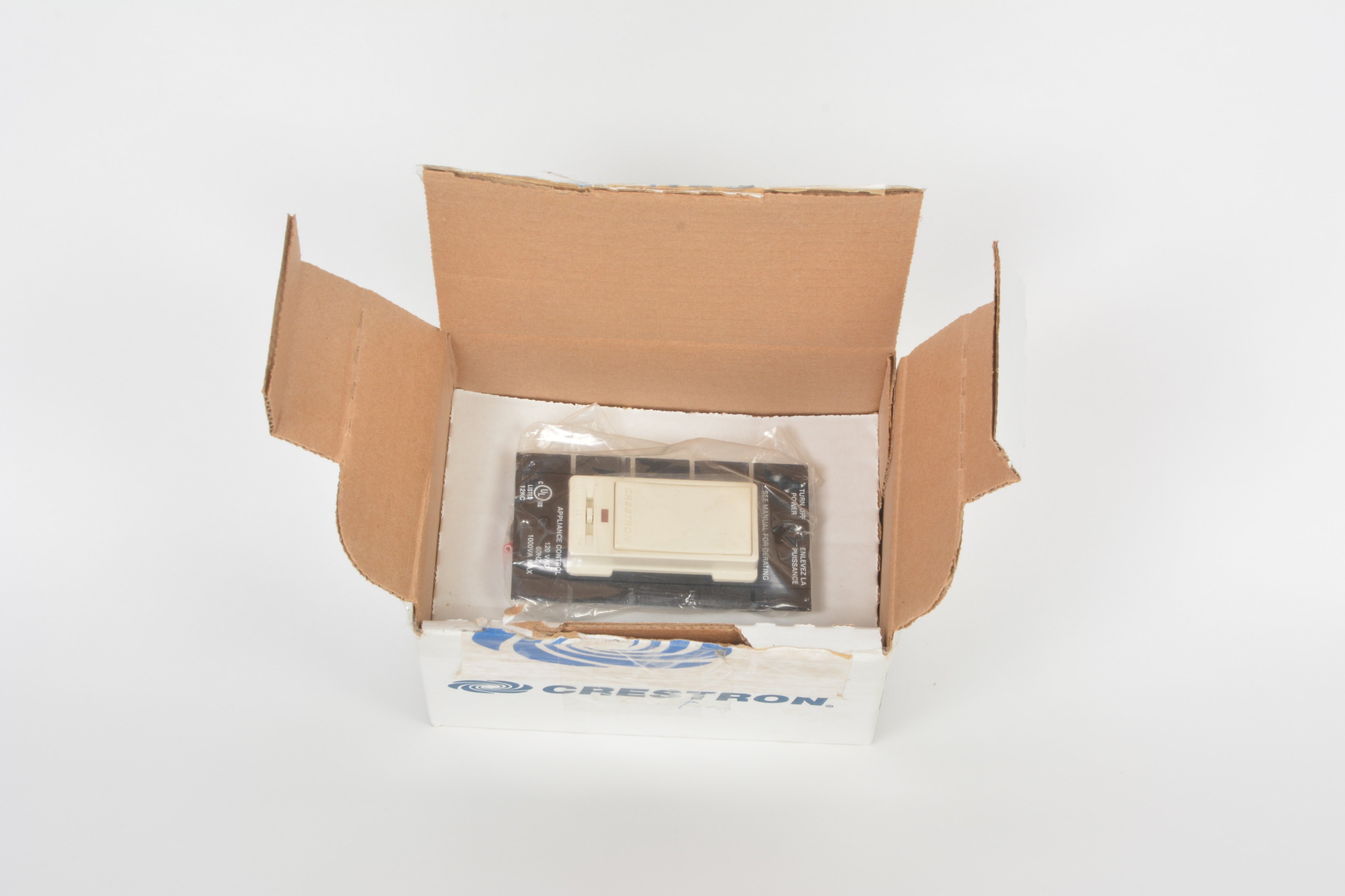 New Crestron CLW-SWS1RFA-S Wall Box Master Switch 6500745 – NTC Tech