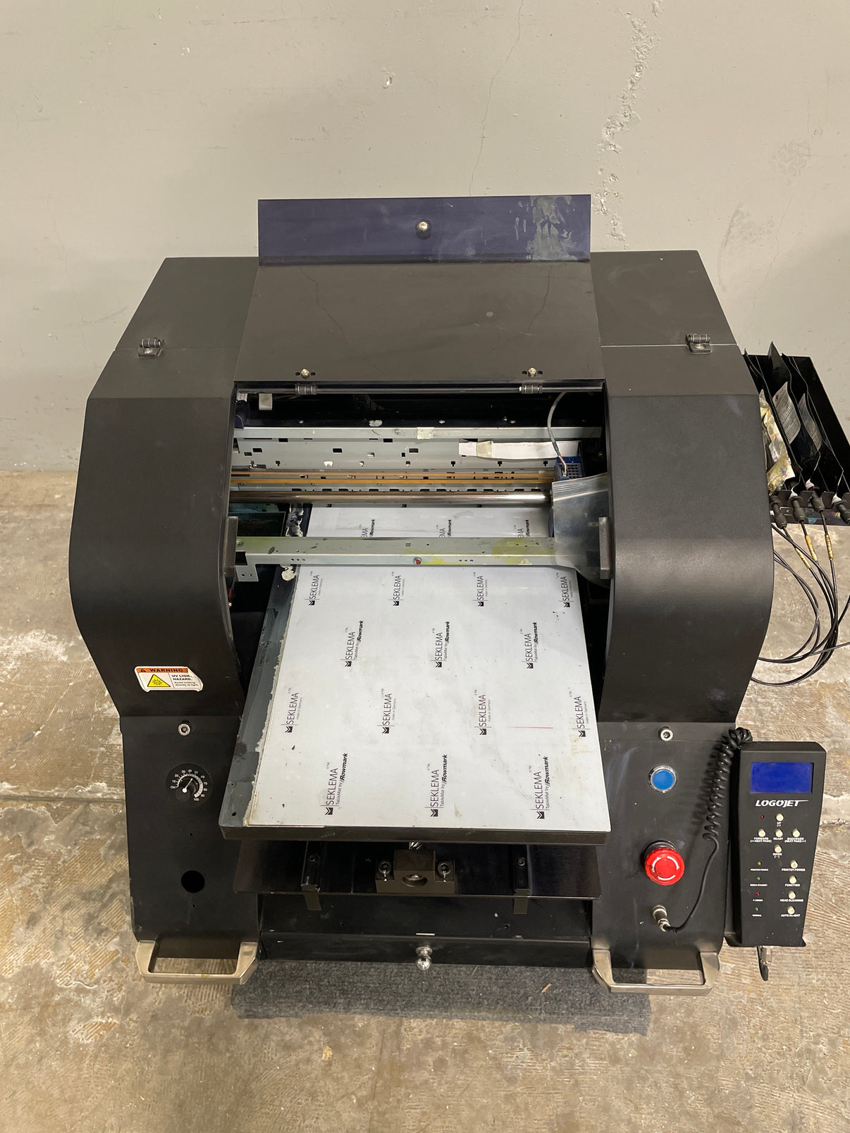 LogoJET Pro UV-2400 UV Direct to Subtrate Printer With Accessories - A ...