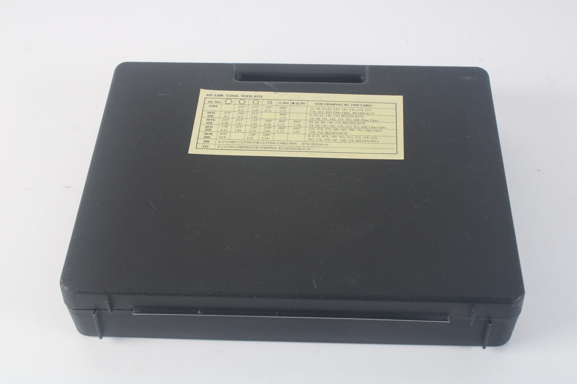 HT-330k Professional and Portable Network Tool Kit Bag - Missing Tool ...