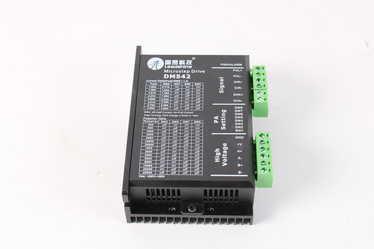 Leadshine DM542 Microstep Stepper Motor Driver Controller – NTC Tech