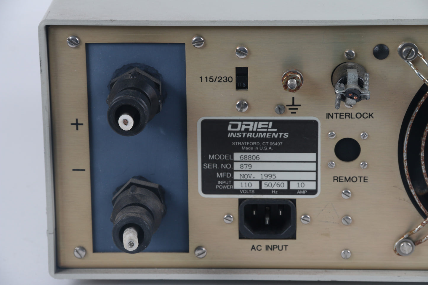 As IS Oriel 68806 Basic Power Supply 50-200 Watts – NTC Tech