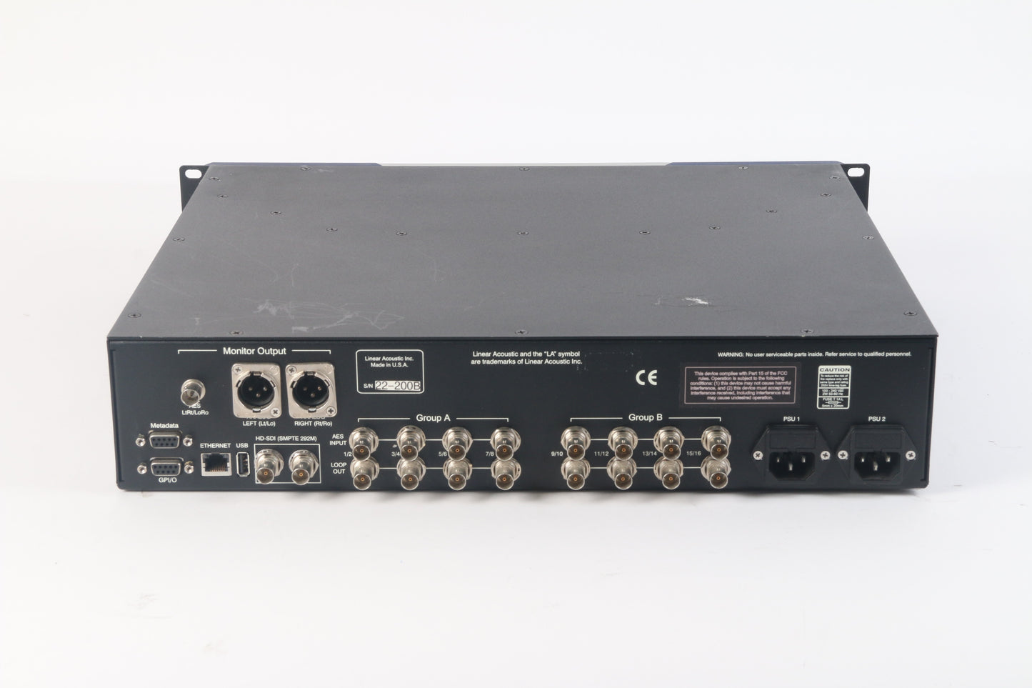 Linear Acoustic Lambda Digital Audio and Metadata Monitor – NTC Tech