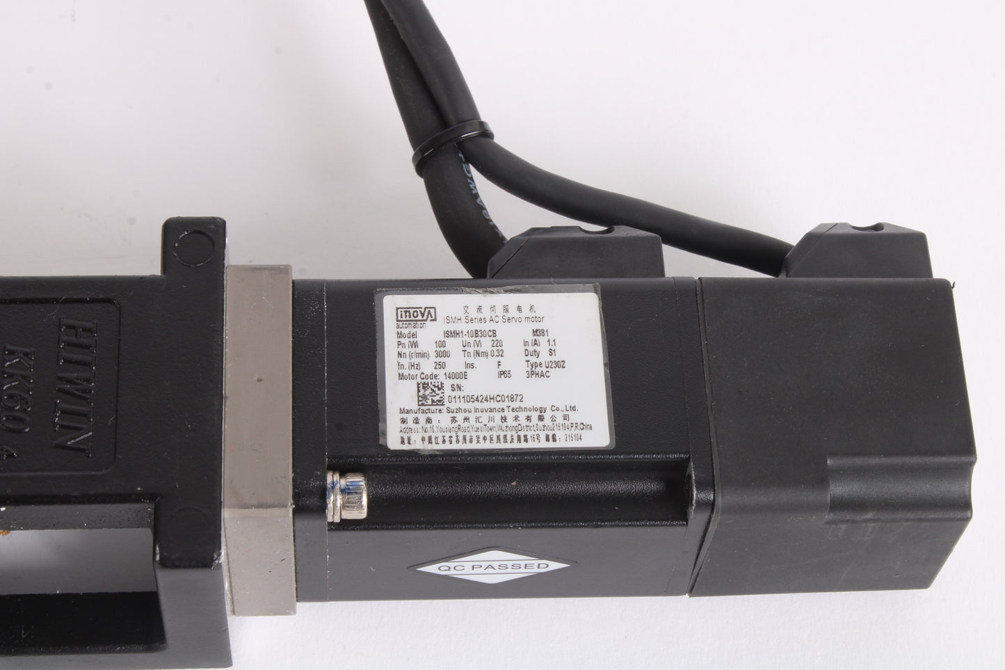 Hiwin KK60D10C 180059-4209 Linear Actuator Table Inova ISMH1-10B30CB S ...