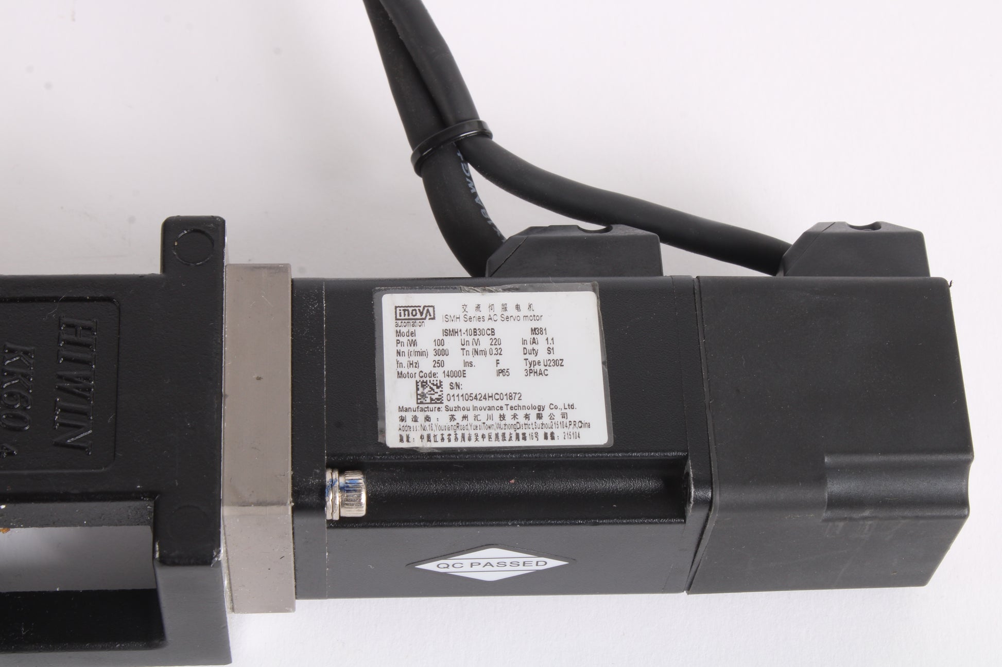 Hiwin KK60D10C 180059-4209 Linear Actuator Table Inova ISMH1-10B30CB S ...