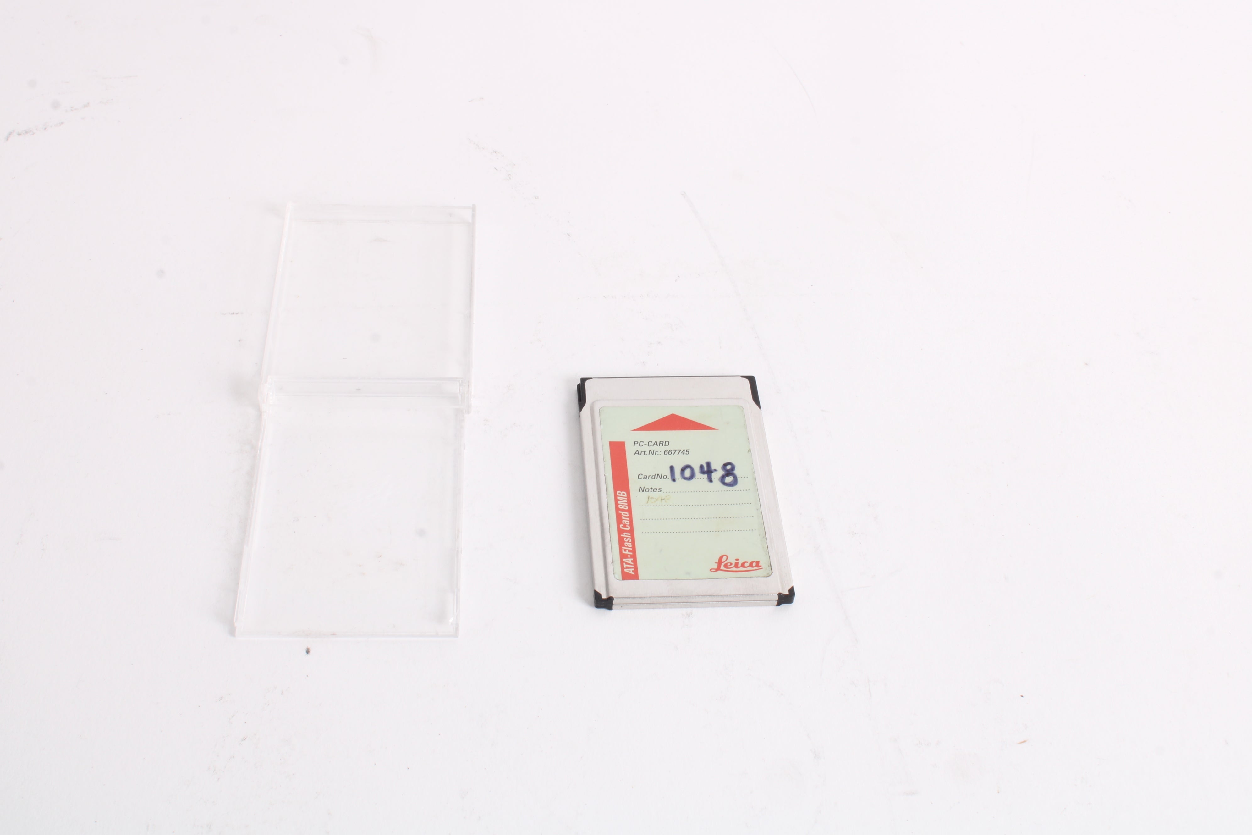 Leica 667745 ATA Flash Card PC-CARD 8MB With Case – NTC Tech