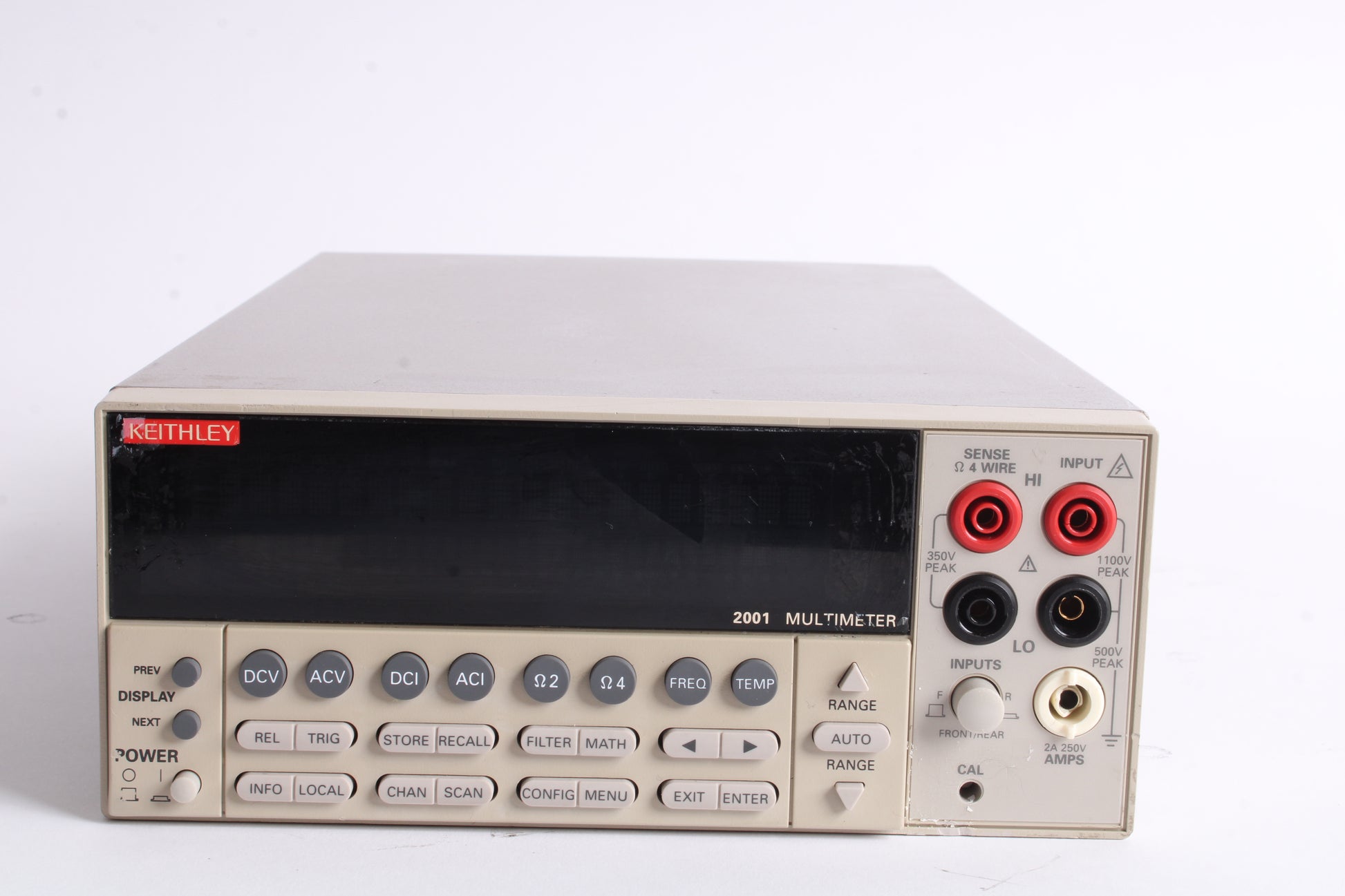Keithley 2001 7.5 Bench Digital Multimeter 2000 Series True RMS Auto 1 ...