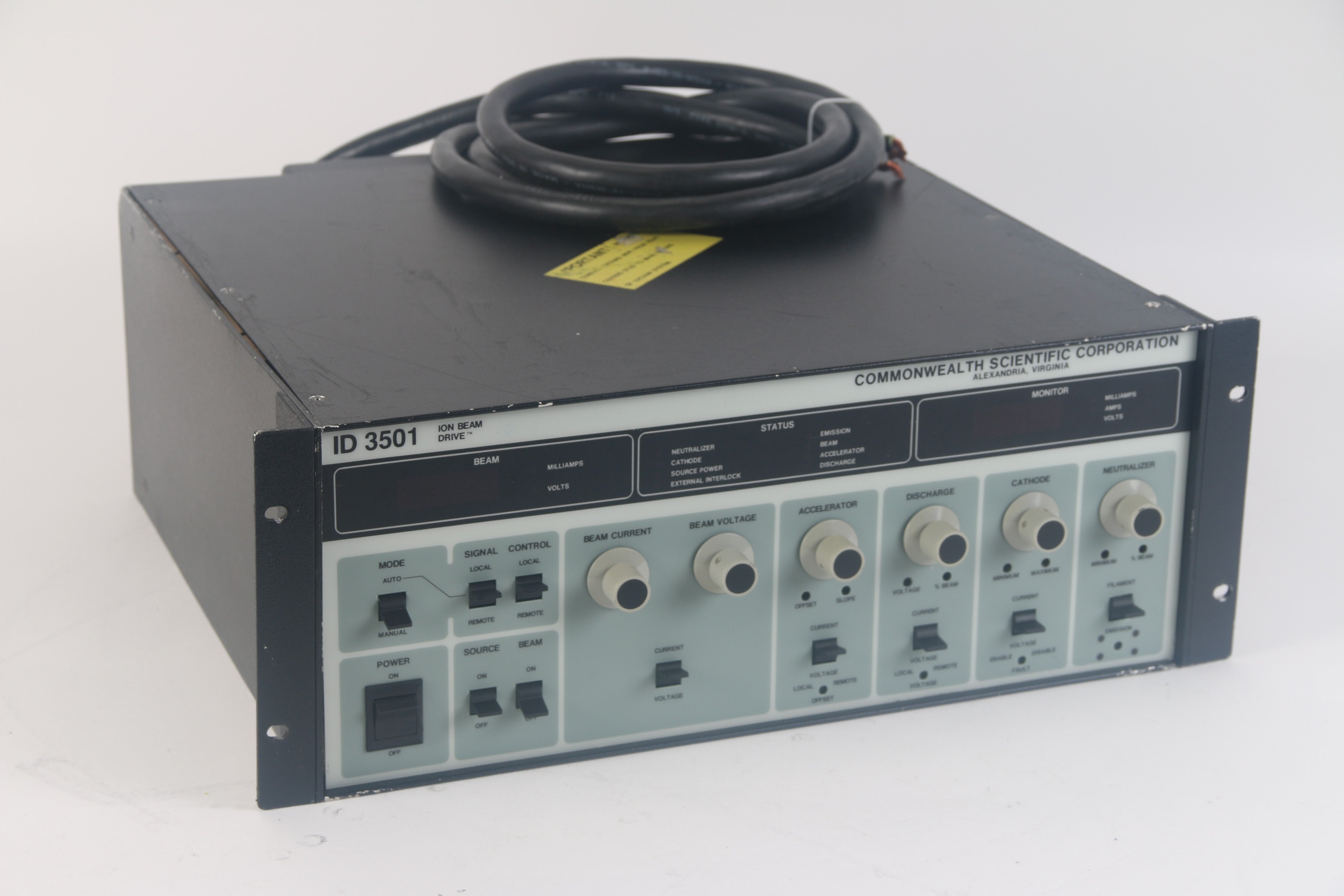 Advanced Energy ID 3501 ION Beam Drive 220V AS IS – NTC Tech