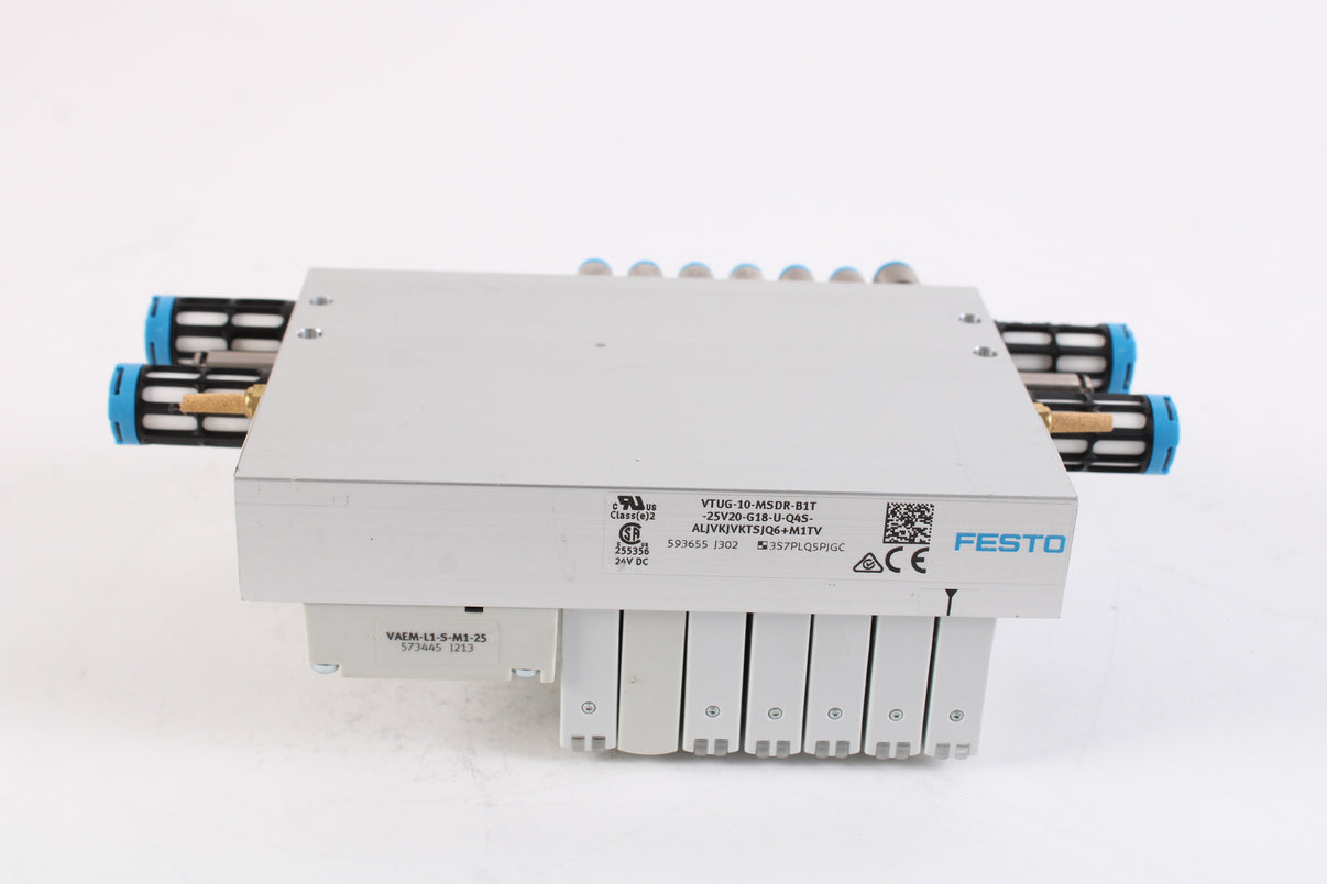 Festo VAEM-L1-S-M1-25 Electrical Interface W/ Solenoid Valves – NTC Tech