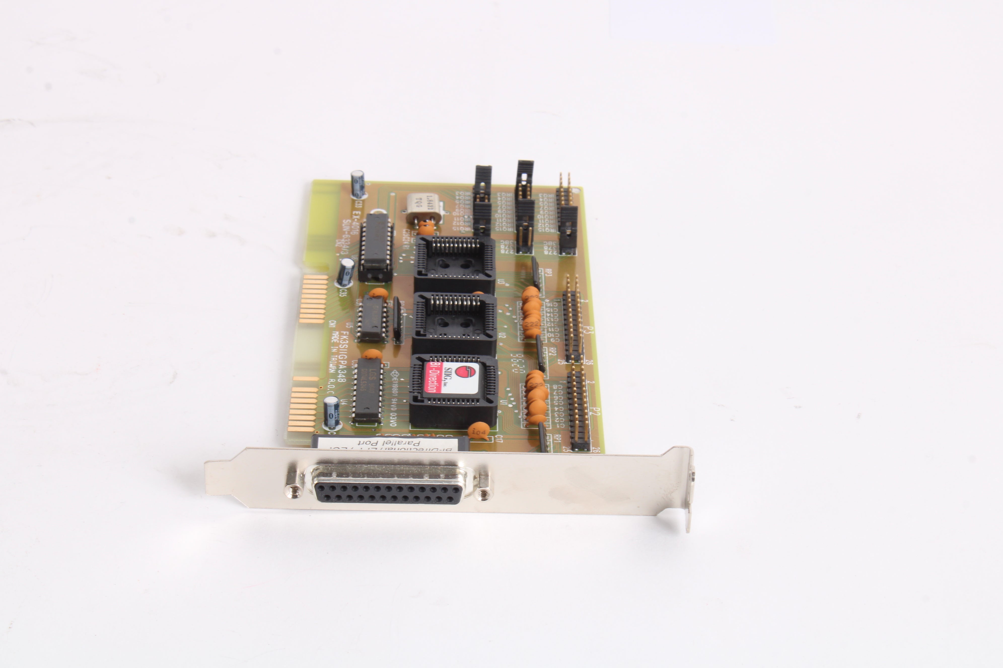 SIIG FK3SIIGPA348 JJ-A03012 ISA Bi-Directional Parallel Port Card – NTC ...