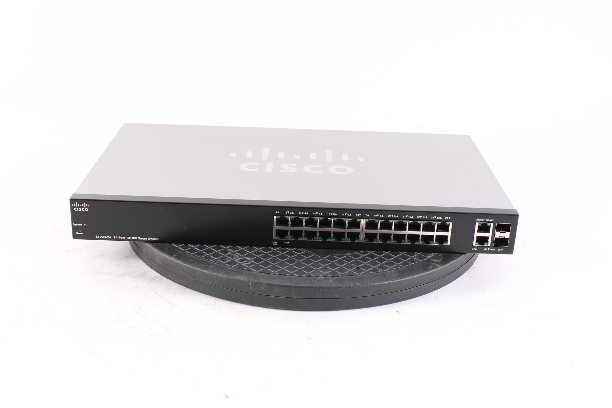 Cisco SF200-24P 24-Port 10/100 PoE Managed Smart Network Switch – NTC Tech