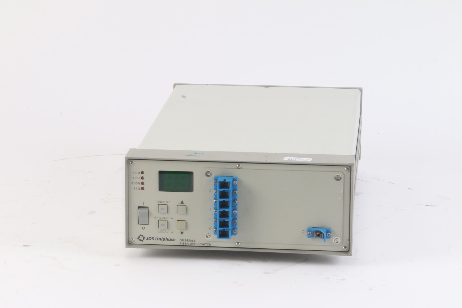 JDS Uniphase SB1C10061+27XF000SC SB Series Fiber Optic Switch – NTC Tech