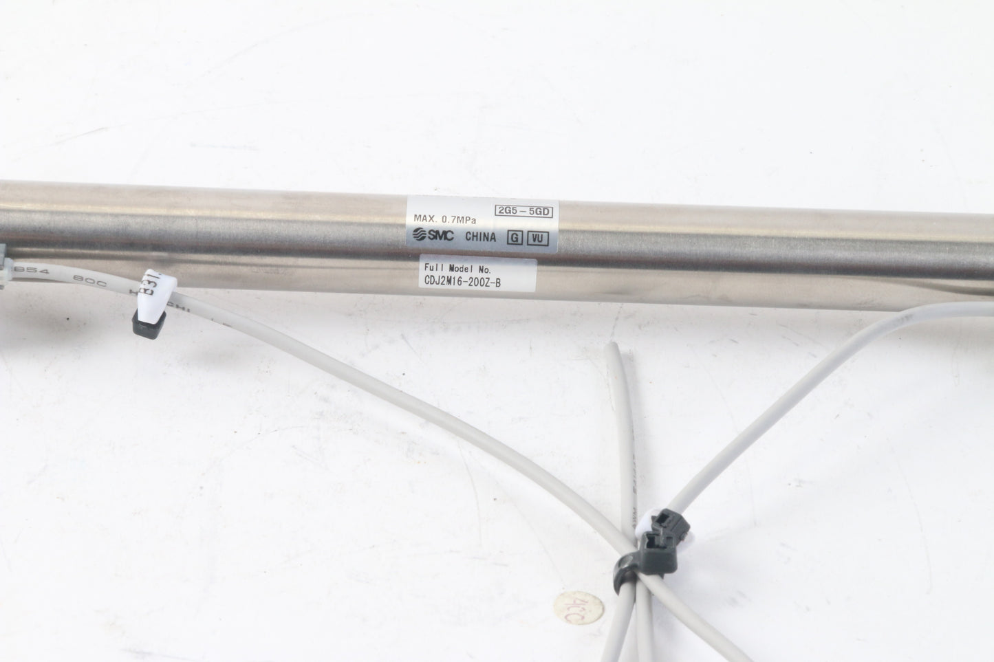 SMC CDJ2E16-200Z-B Round Body Cylinder W/ 2x D-M9PW Auto Switches – NTC ...