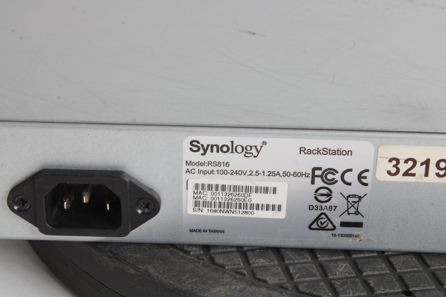 Synology RS816 Rack Mount Station Version 6.2.3-25426 - No Drives – NTC ...