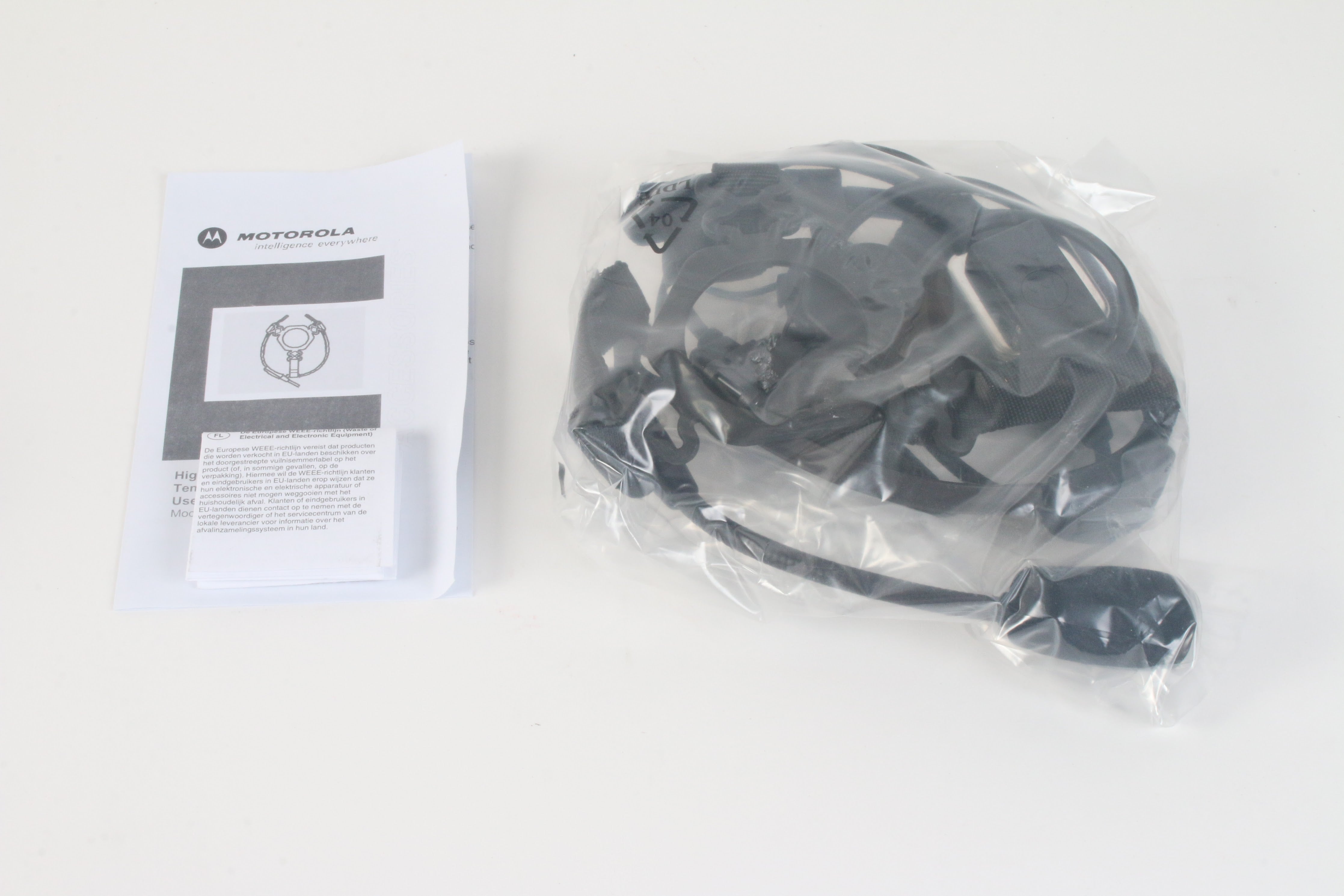 Motorola RMN5048B High-Tier Temple Transducer Headset – NTC Tech