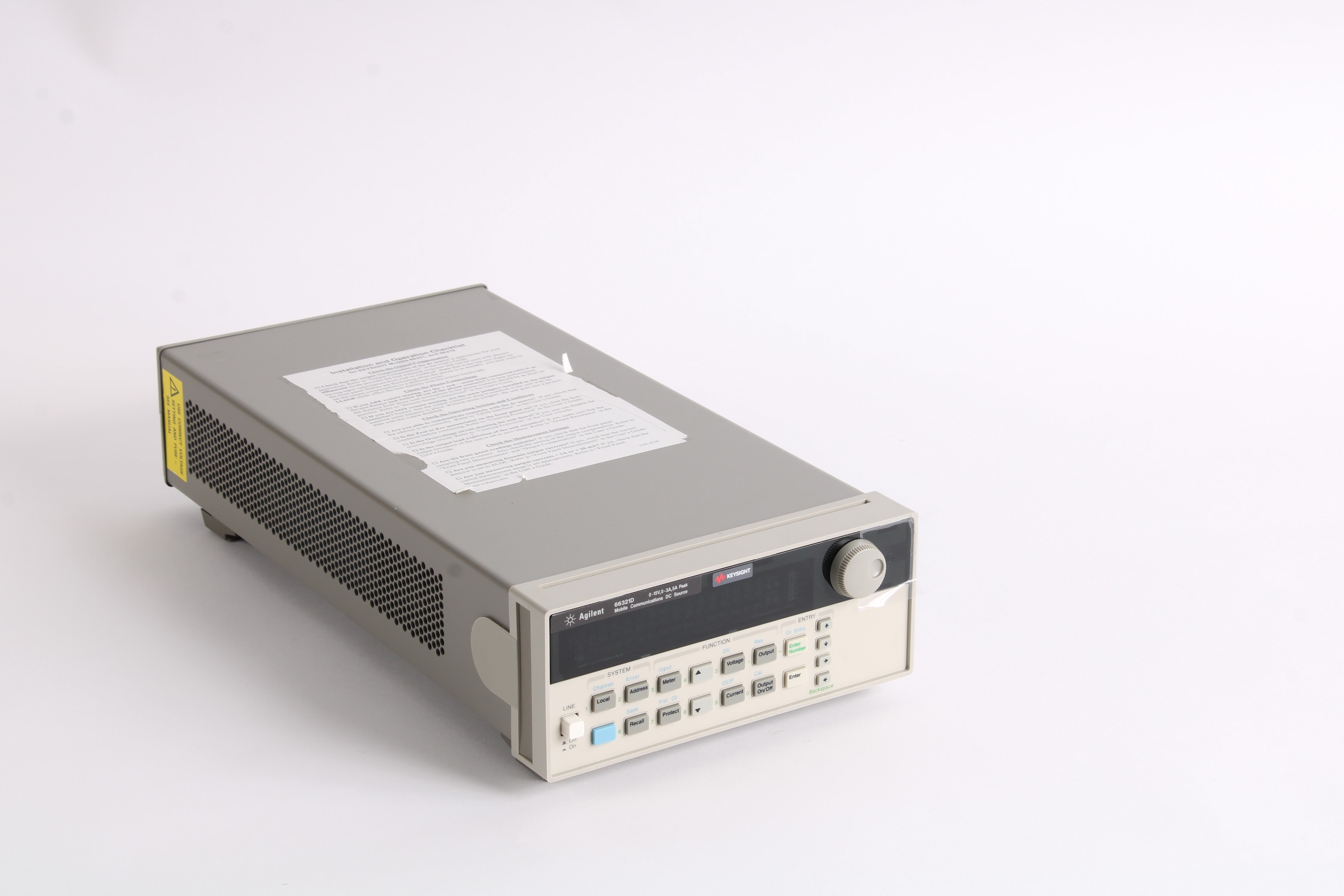 Agilent Mobile Communcations DC Source Power Supply 66321D - Cracked ...