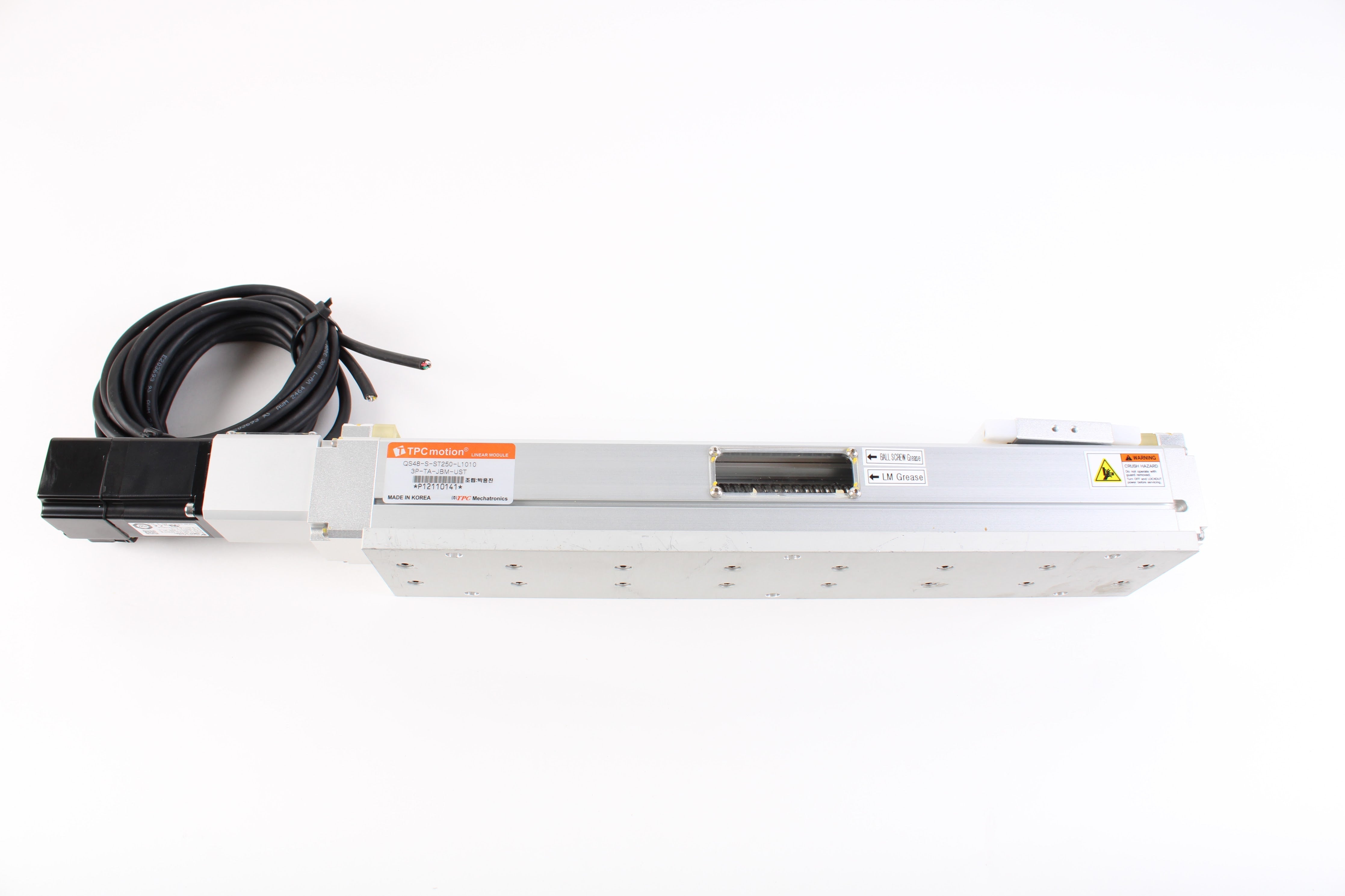 TPC Motion QS48-S-ST250-L1010 Actuator W/ Yaskawa SGMJV-01A3A61 AC Ser ...