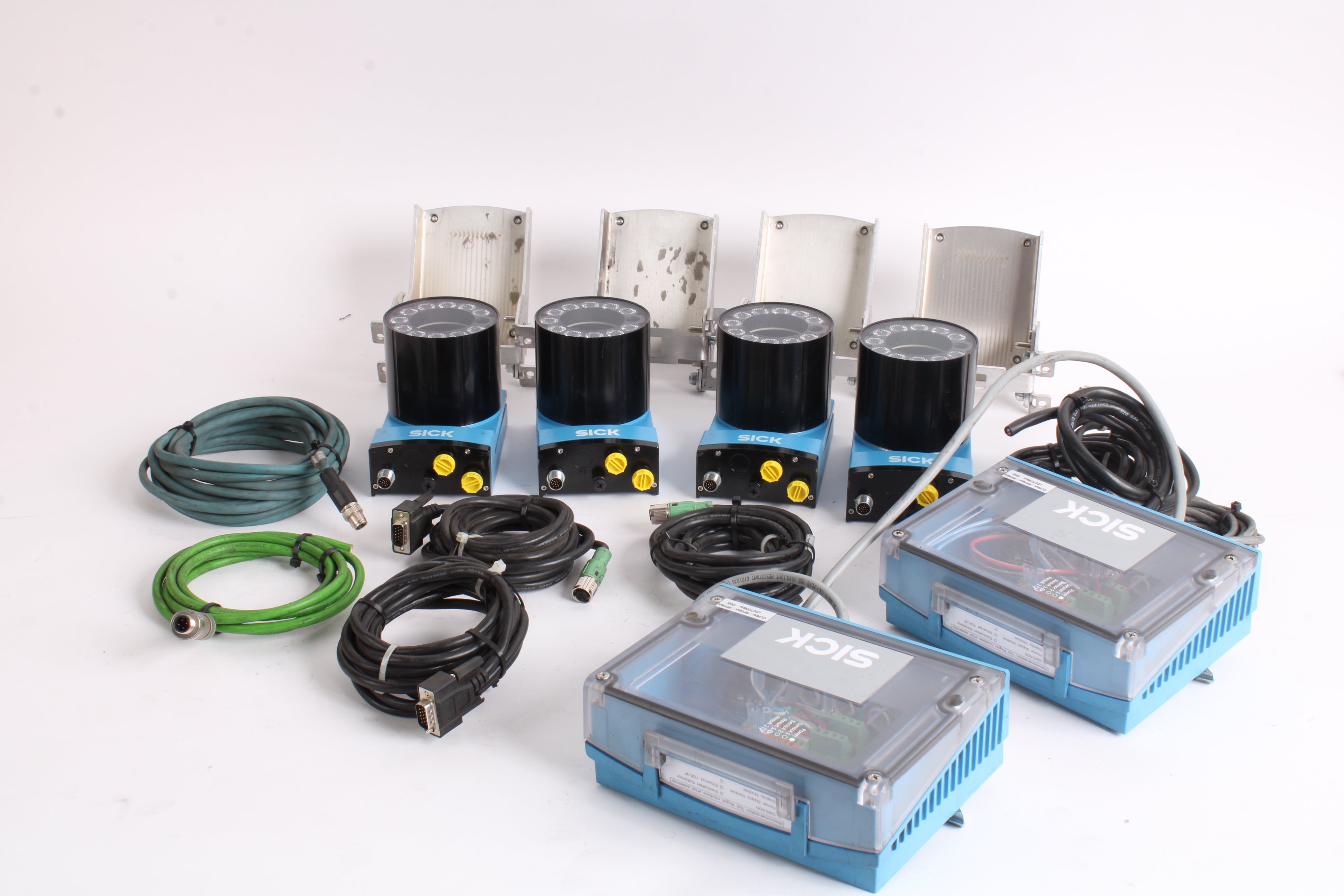 Sick 2x CDM420-0006 Connection Device Modular + 4x V2D654R-MCXXA6 Code ...