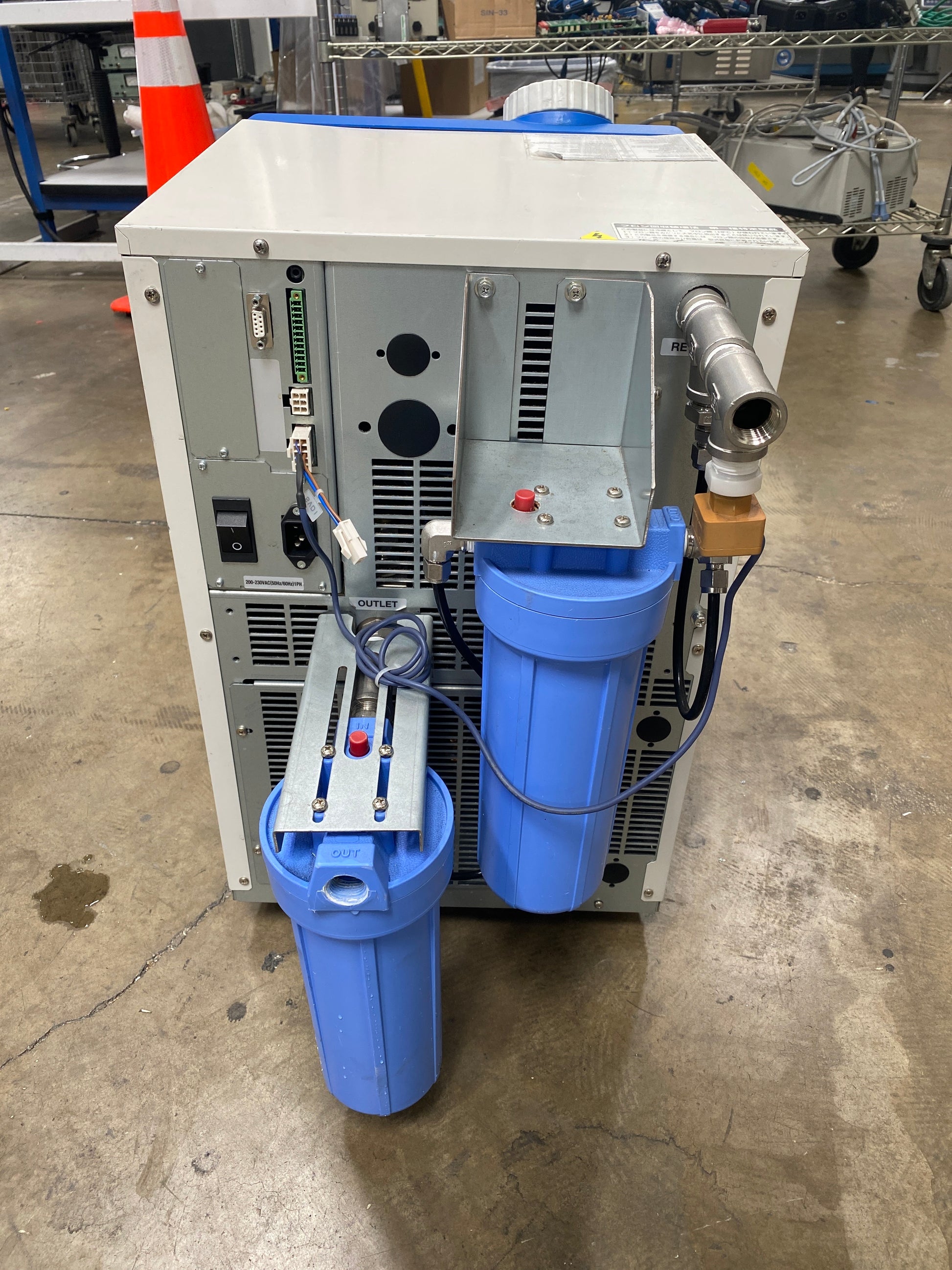 SMC Chiller HRS018-AN-MT-X032 Thermo Chiller - Alarm Error 28 + 29 ...