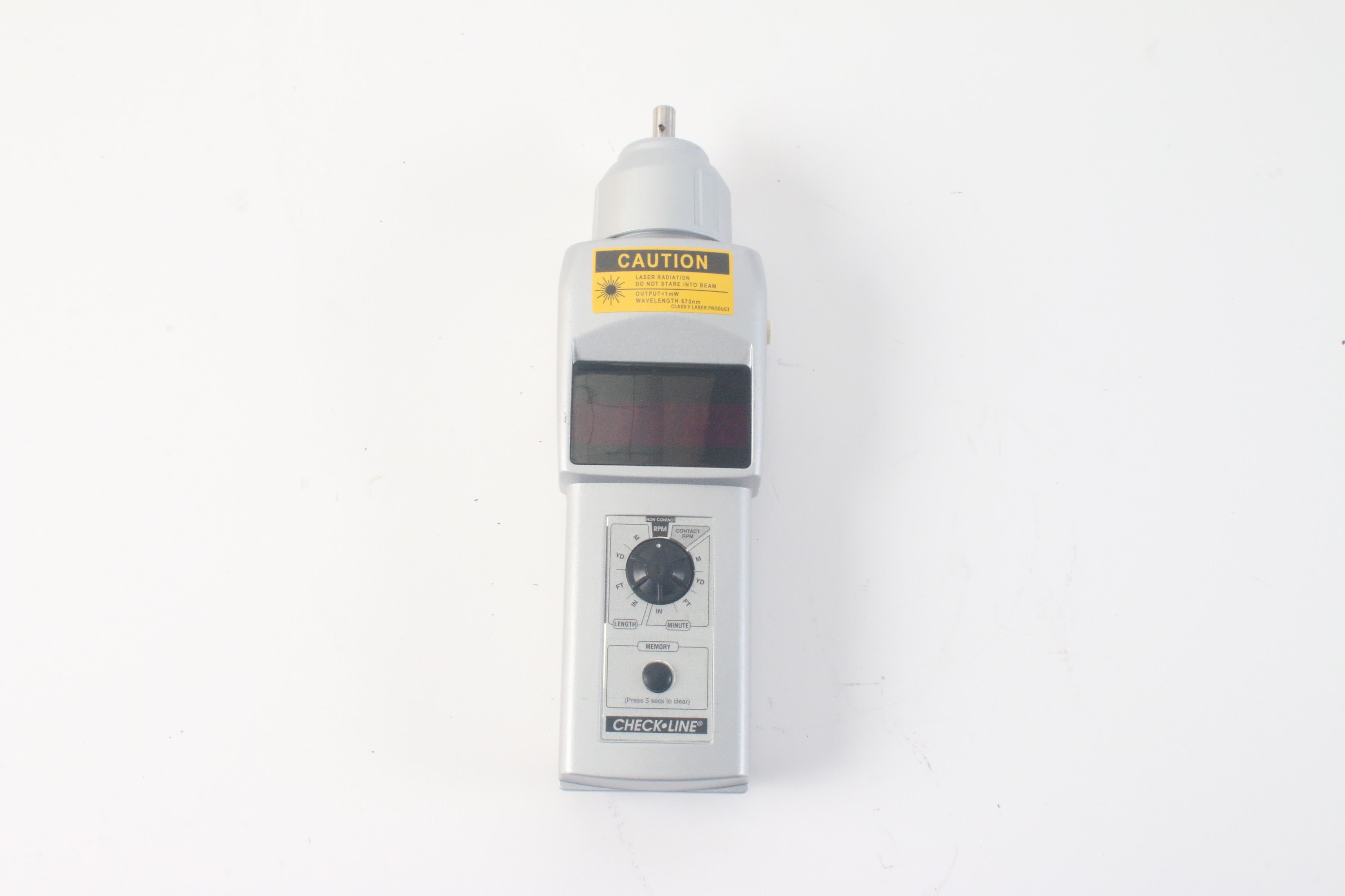 Check Line DT-207L Contact and Non-Contact Digital Tachometer W/ Conta ...