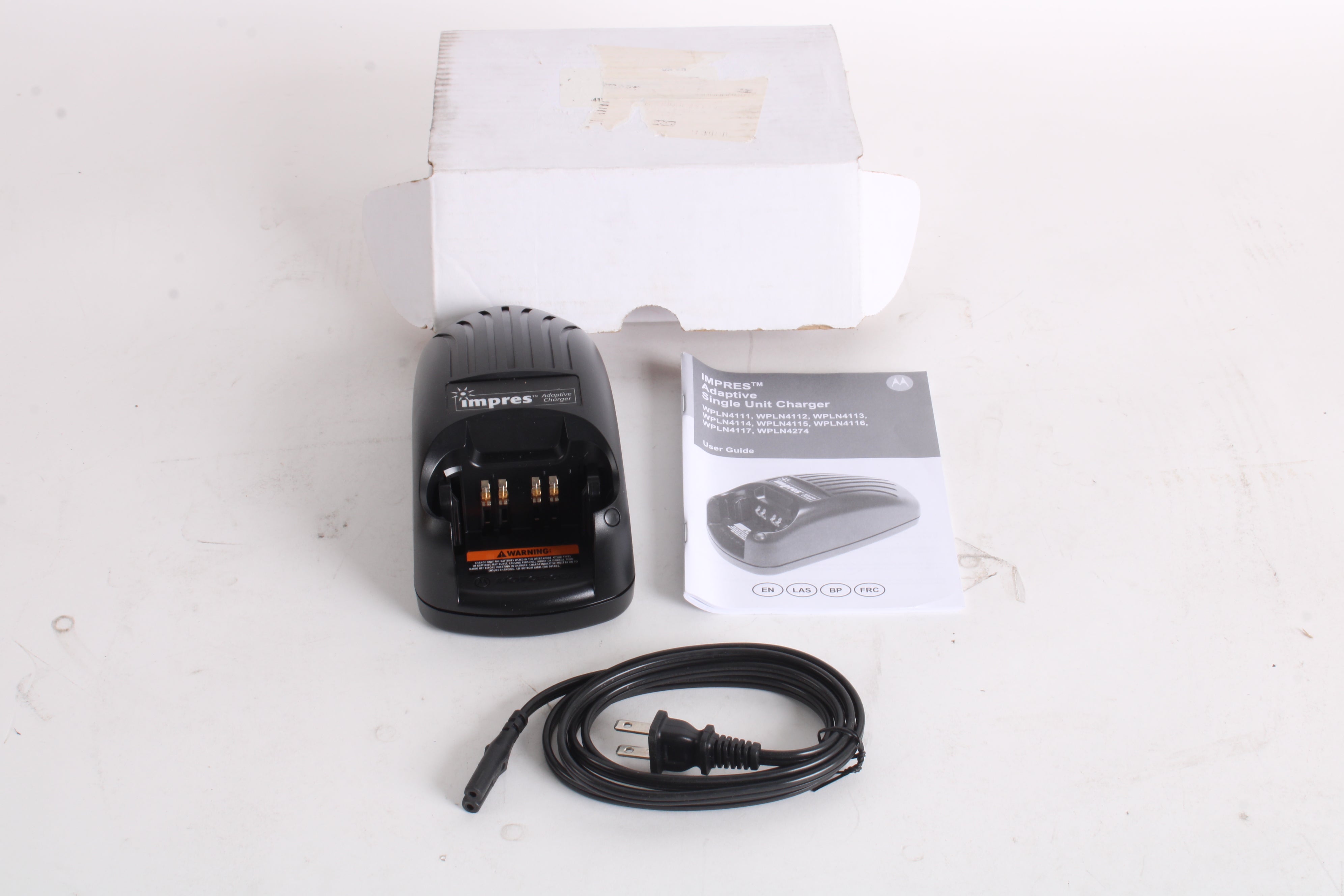 Motorola WPLN4114AR Impres Adaptive Single Unit Charger - New Open Box ...