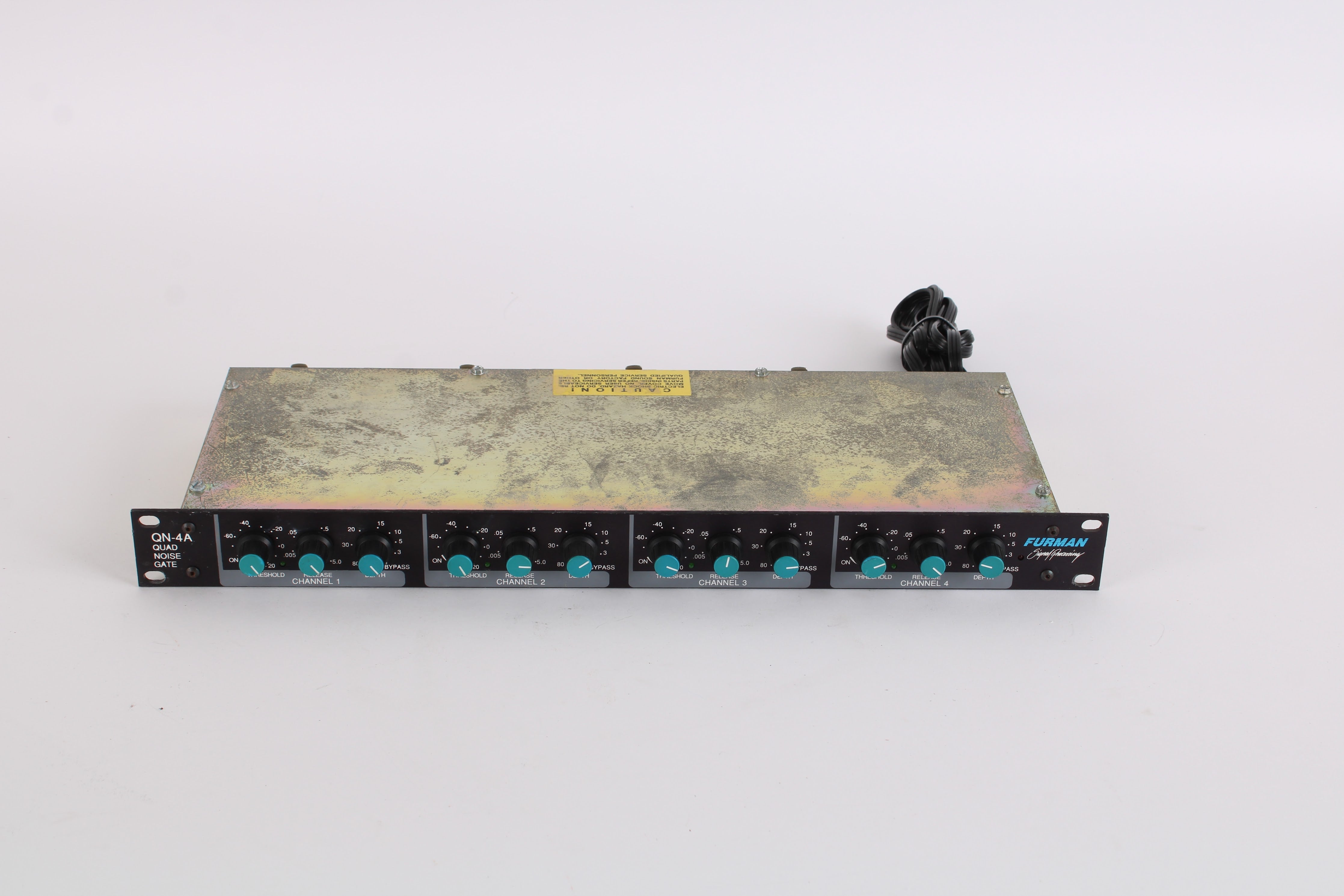 Furman QN-4A Quad Noise Gate 4 Channel Sound Processor – NTC Tech