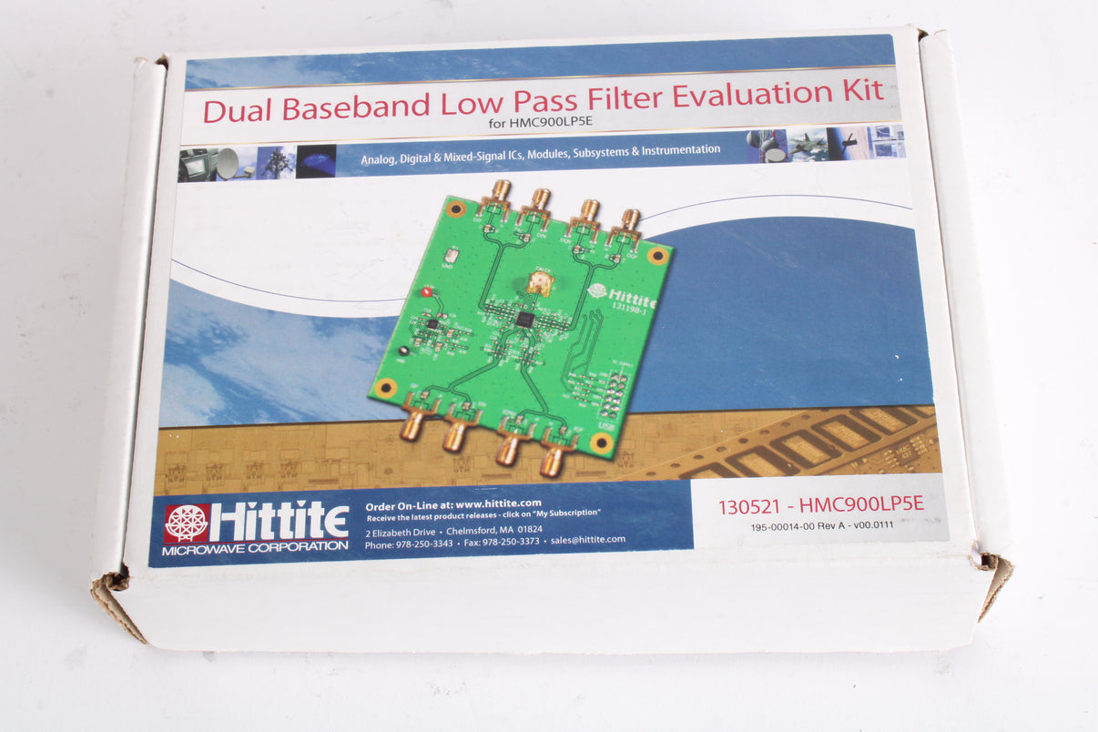 Hittite HMC900LP5E Dual Baseband Low Pass Filter Evaluation Kit - New ...