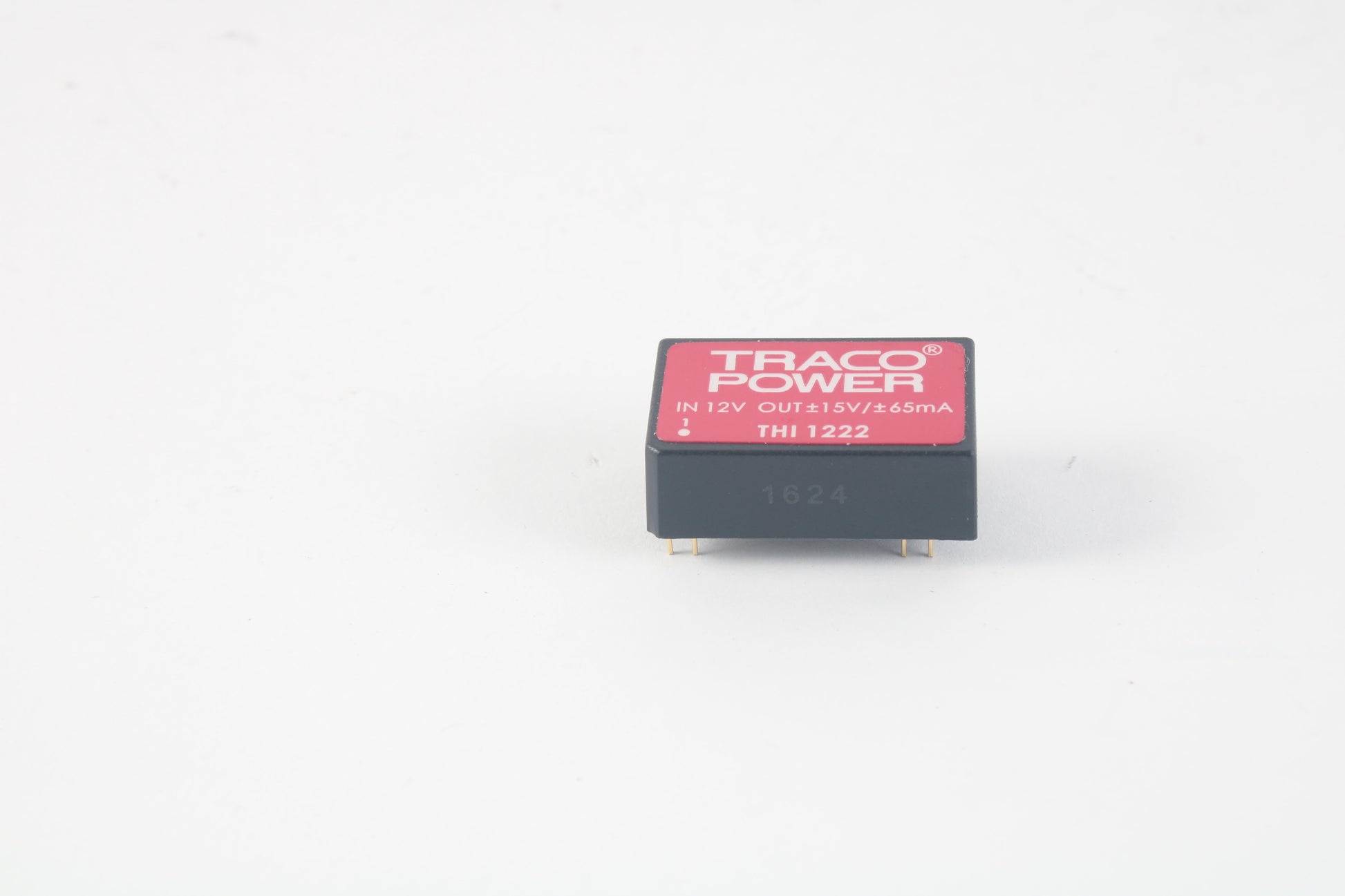Traco Power THI 1222 IN 12V Out +/- 15V / +/- 65mA DC Converter 2 Outp ...