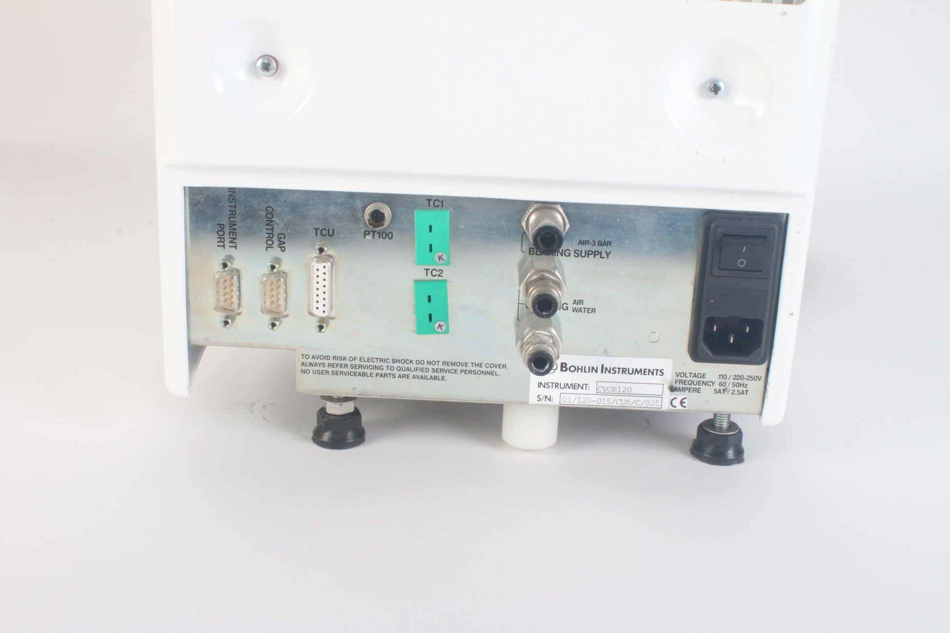 Bohlin Instruments C-VOR Rheometer - High Resolution Dynamic Spectrome ...