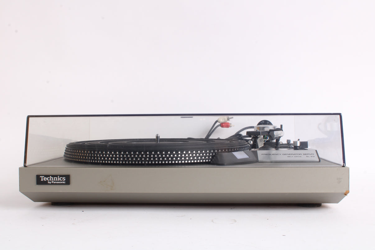 Technics by Panasonic SL-23 Frequency Generator Servo Turntable – NTC Tech
