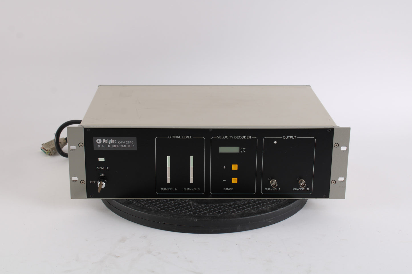 Polytec OFV2810 Dual HF Vibrometer With Interferometer Cable – NTC Tech