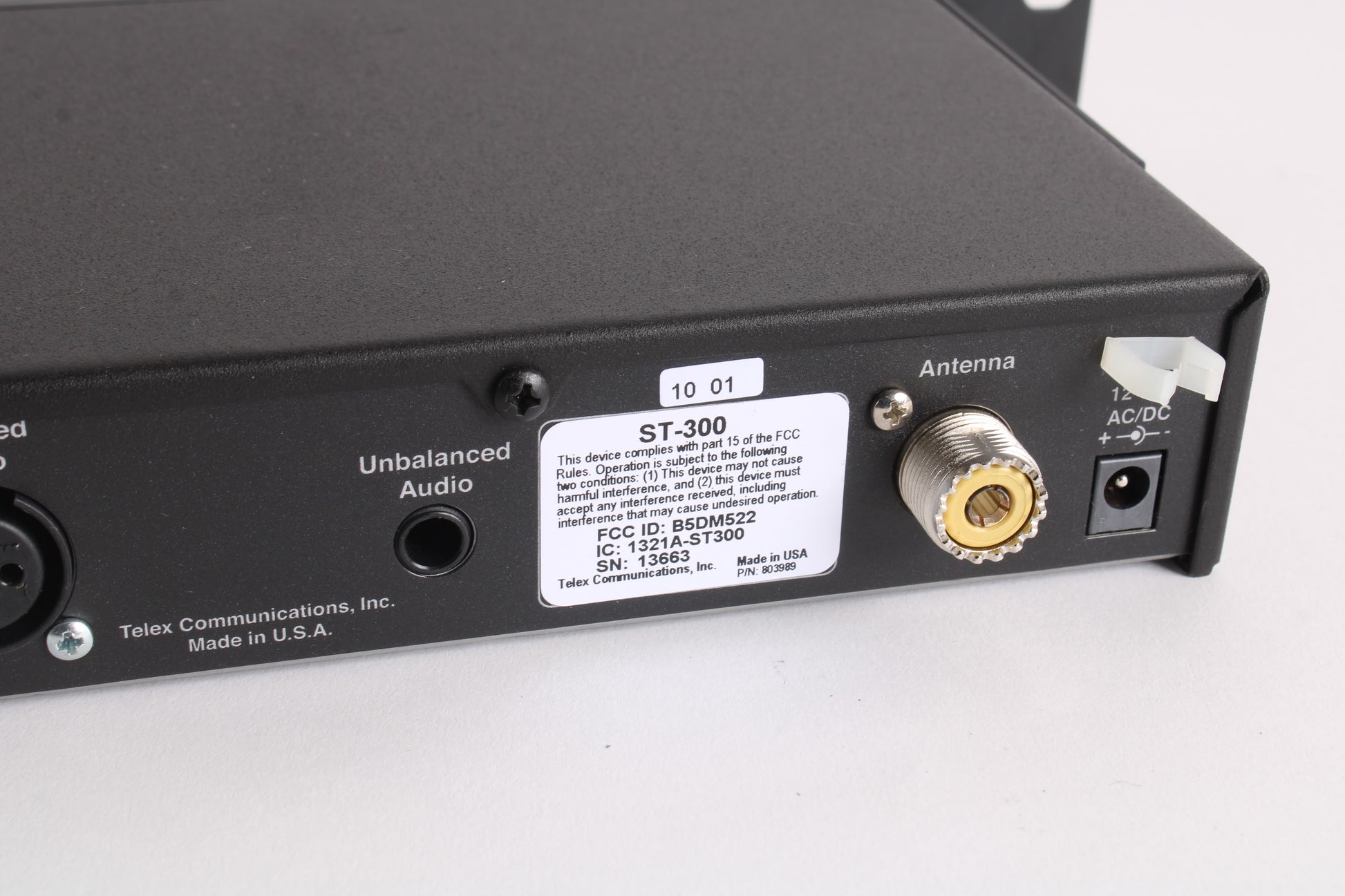 Telex ST-300 Personal Listening System With Power Supply – NTC Tech