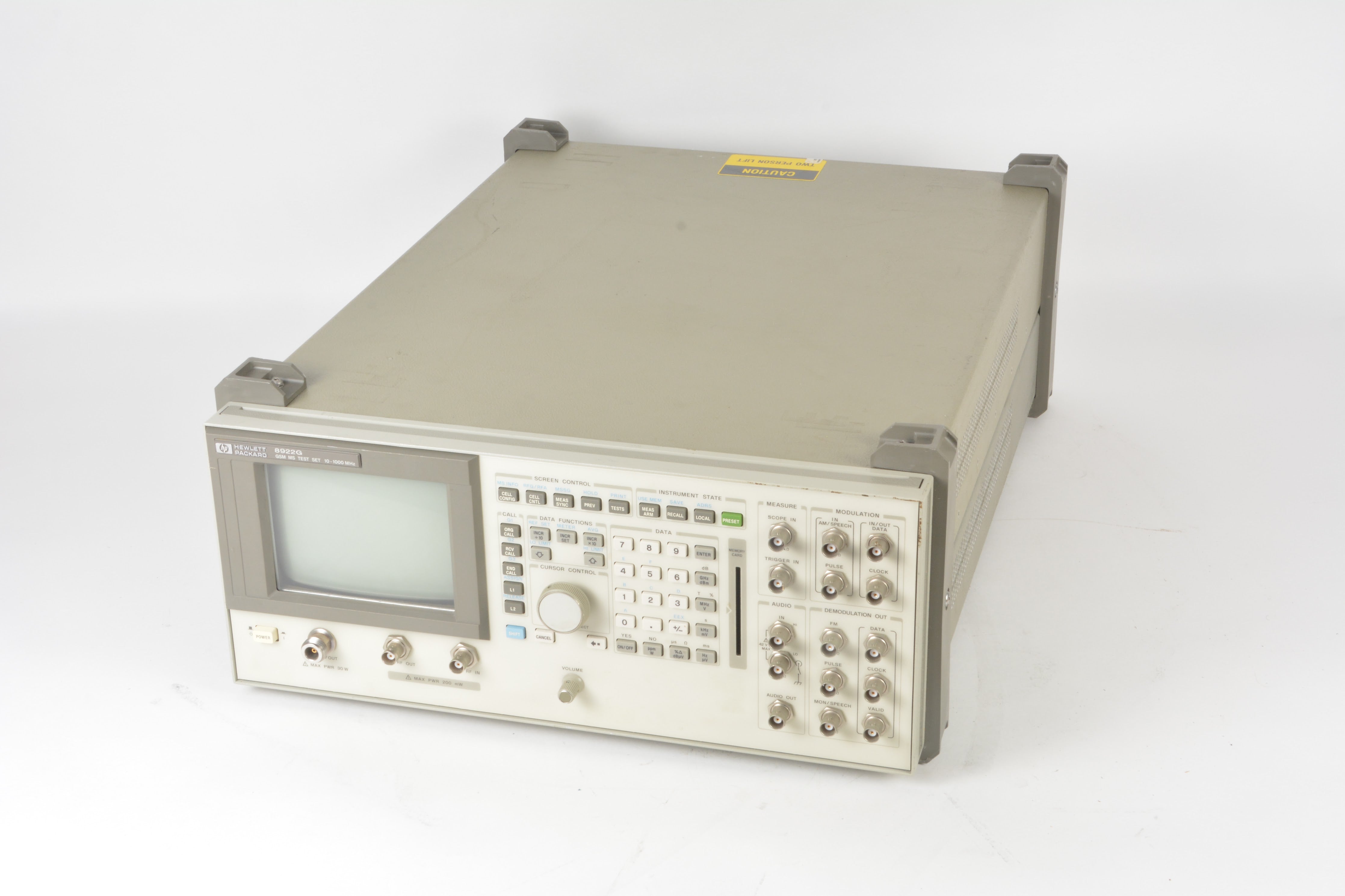 HP Agilent 8922G GSM MS Test Set 10-1000Hz – NTC Tech