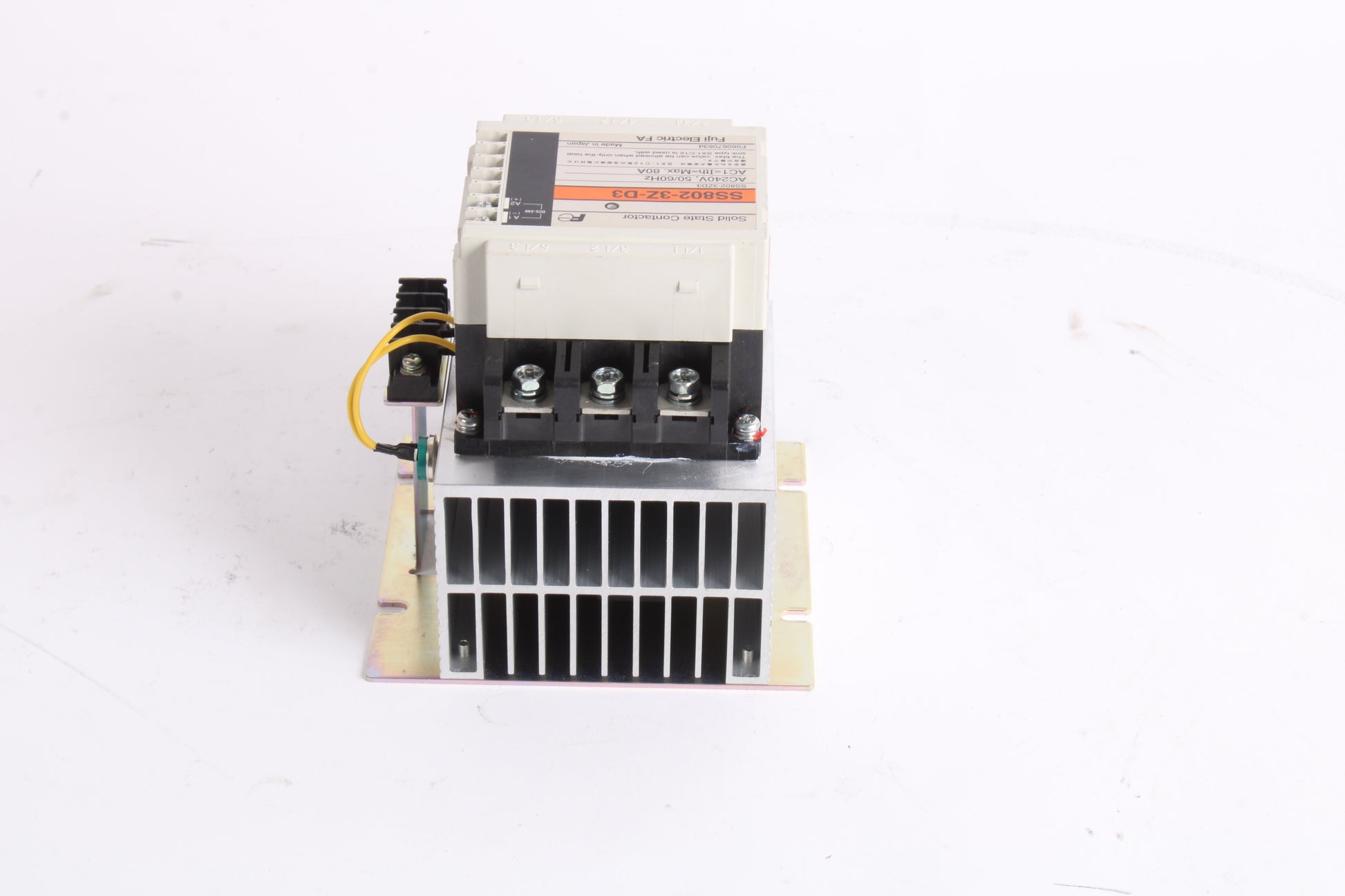 Fuji Electric FA SS802-3Z-D3 Solid State Contactor SX1-C12-A4 Heat Sin – NTC Tech