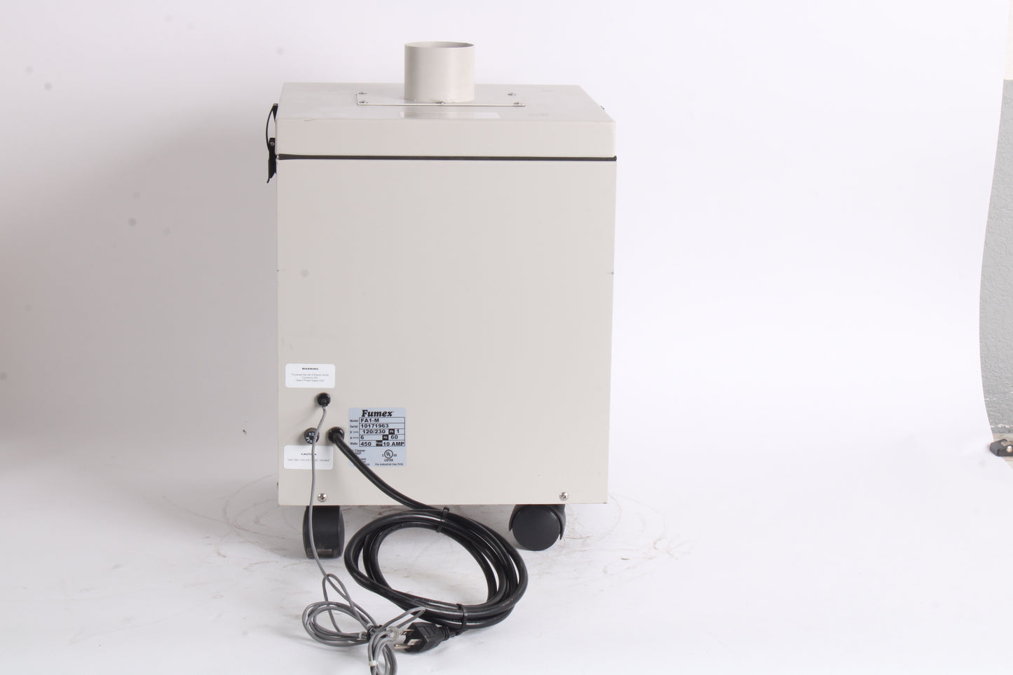 Fumex FA1-M Mini Standard Filter Filtration - HardWired Power Cord ...