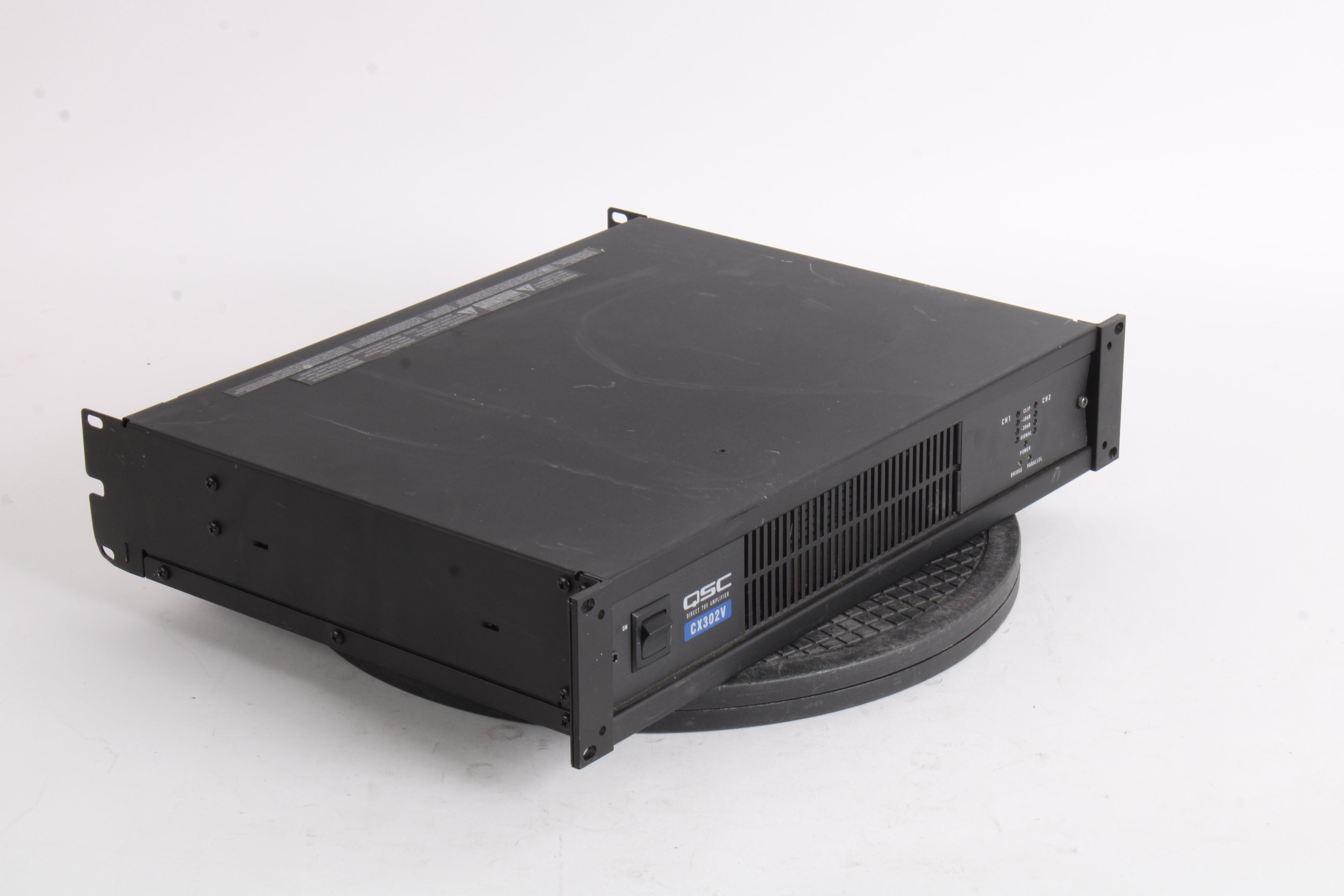 QSC CX302V 2-Channel Professional Power Amplifier - Fair Condition ...