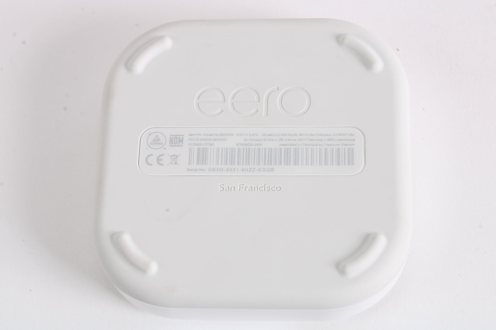 Eero B010001 Pro 2nd Generation AC Tri-Band Mesh Router With Box – NTC Tech