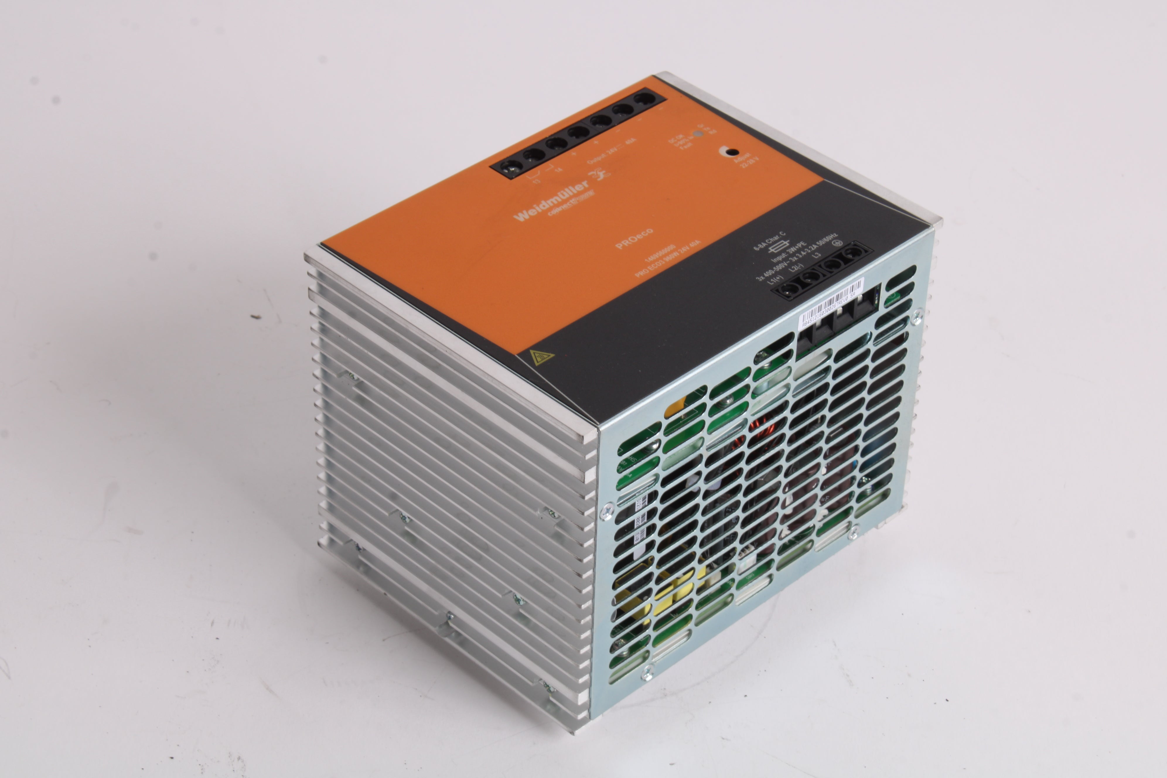 Weidmuller PRO ECO3 960W 24V 40A DIN-Rail Power Supply 1469560000 – NTC ...