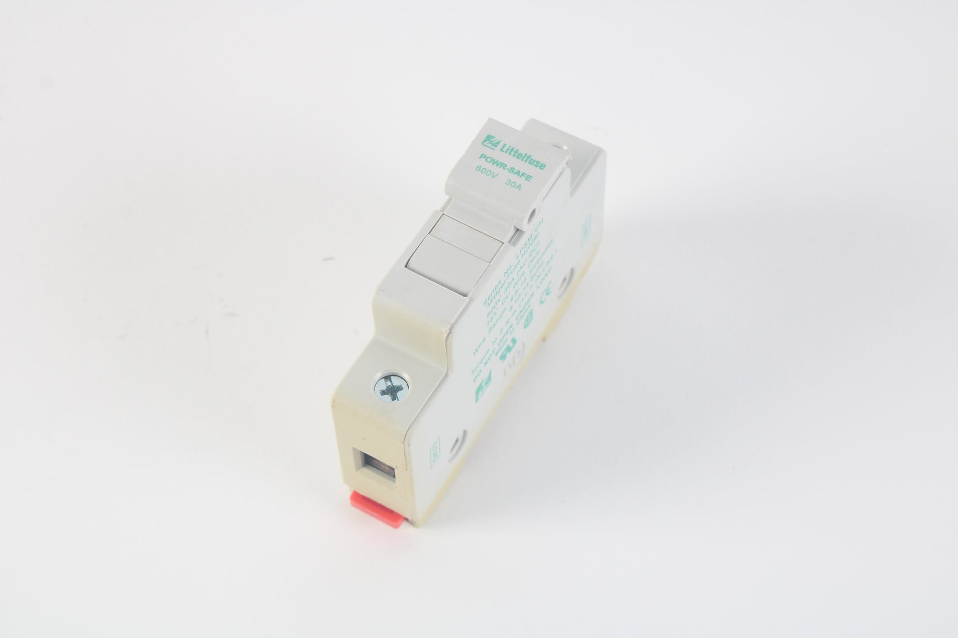 Littlefuse LPSM-CH 600V, 30A Power-Safe Dead-Front Midget Fuse Holder ...