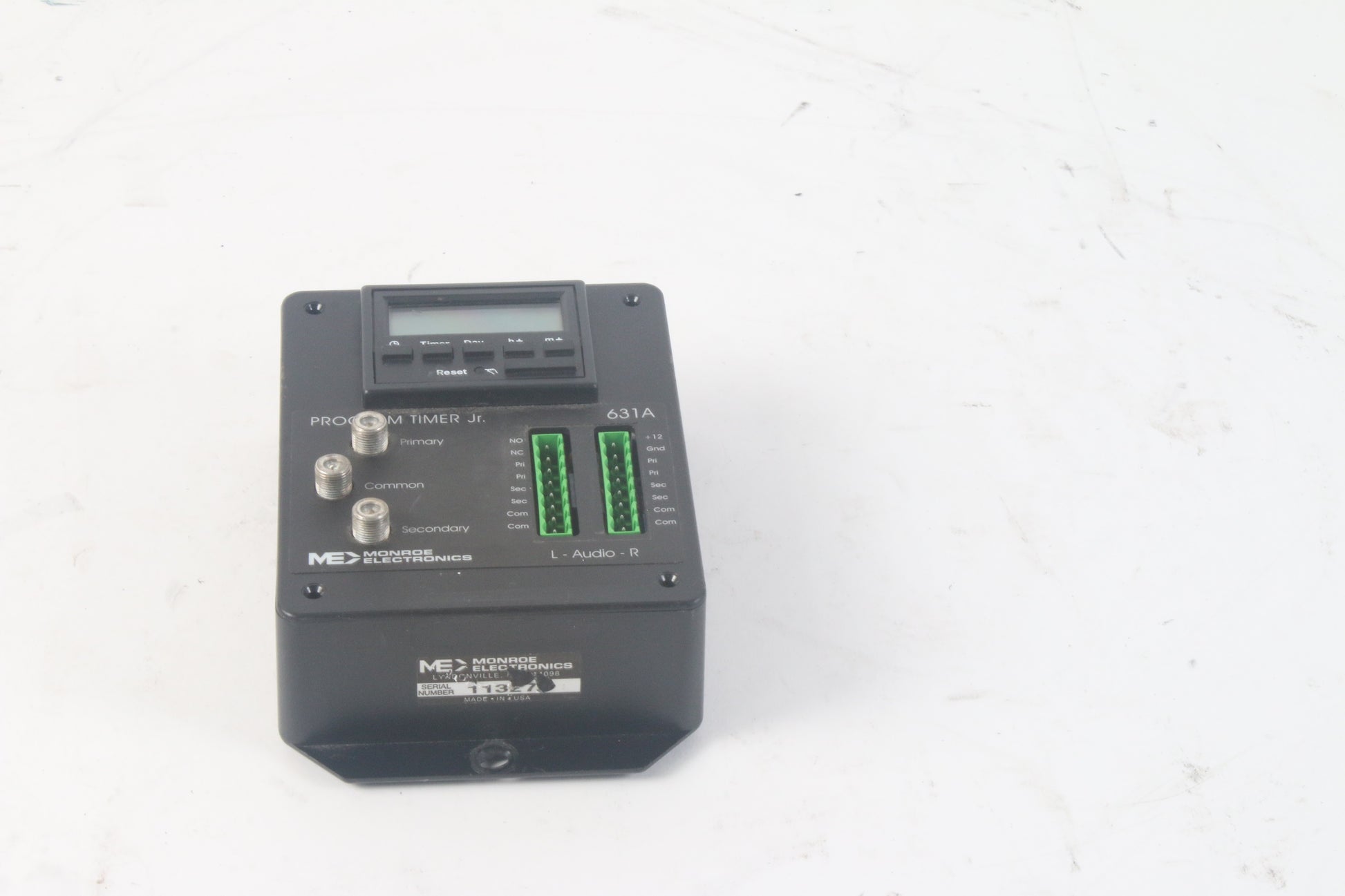 Monroe 631A Program Timer Jr. 70 dBmV @ 100 MHz. 100-240 – NTC Tech