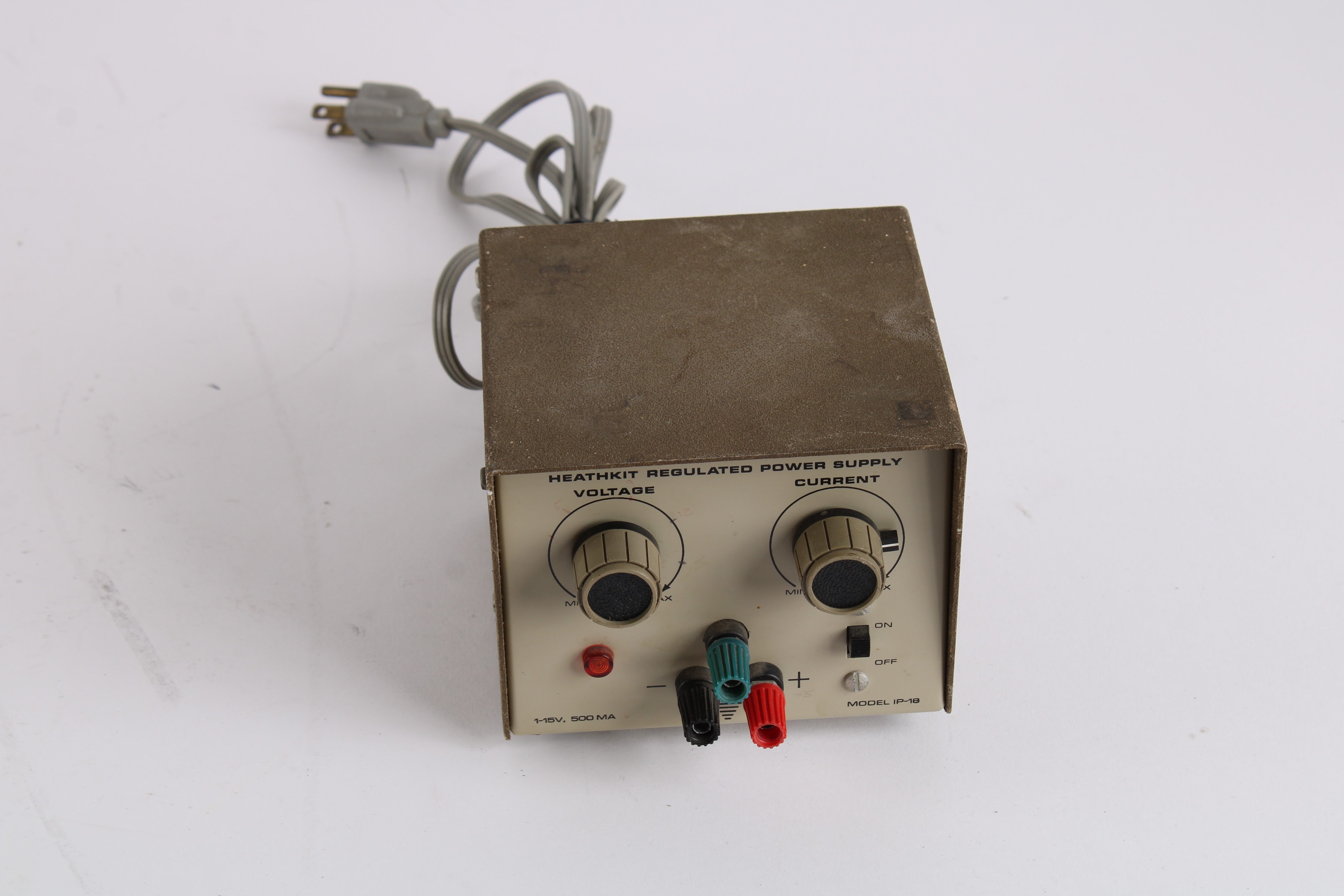 Heathkit IP-18 Regulated Power Supply 1-15V 500MA - Fair Condition ...