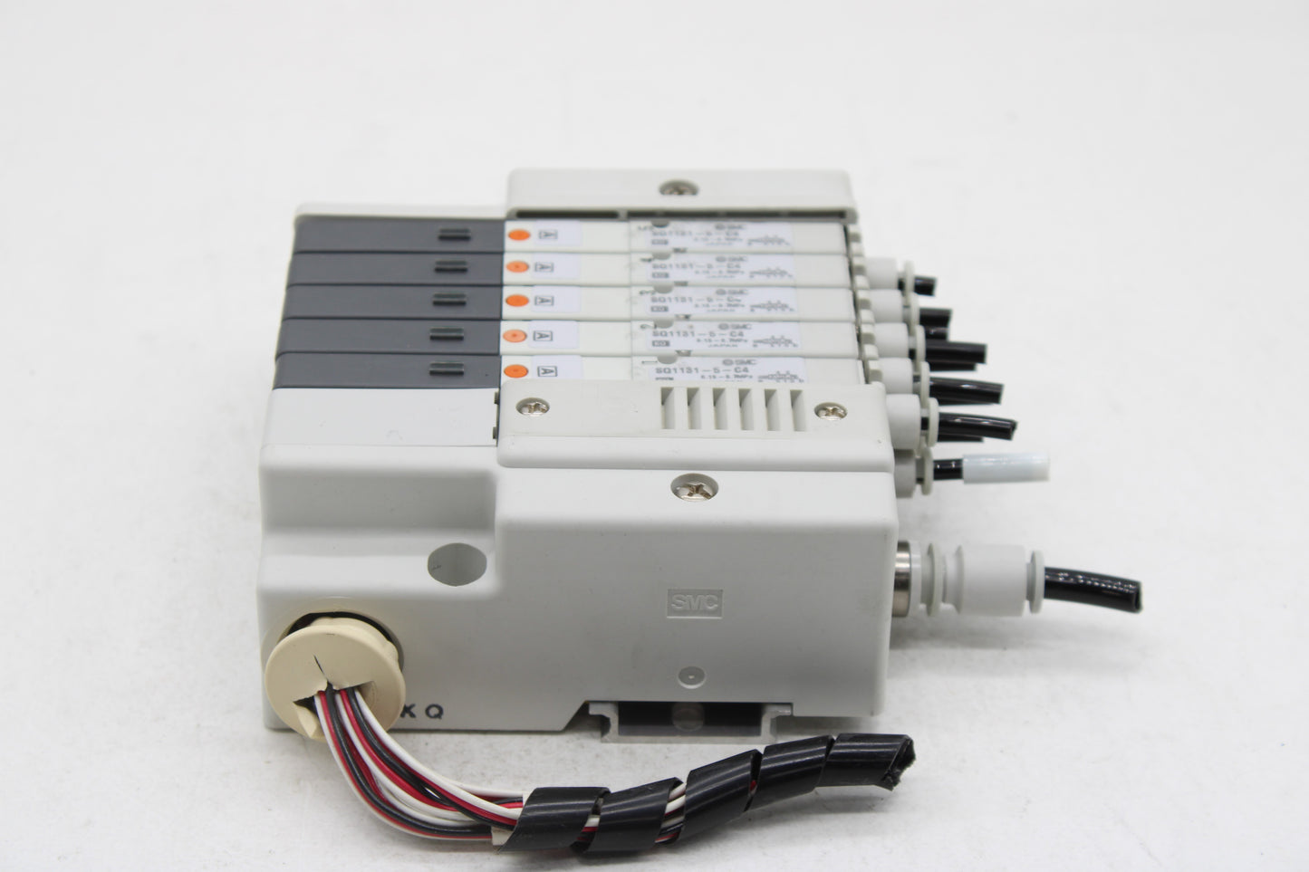 SMC 5x SQ1131-5-C4 Solenoid Valve With SMC Manifold – NTC Tech
