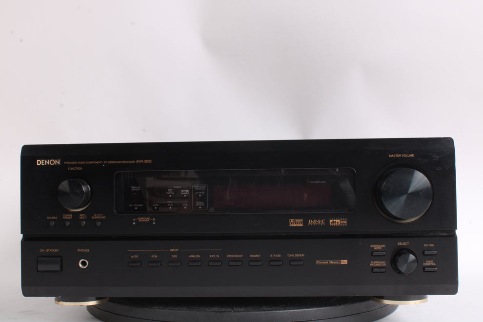 Denon AVR-3802 Precision Audio Component / AV Surround Receiver – NTC Tech